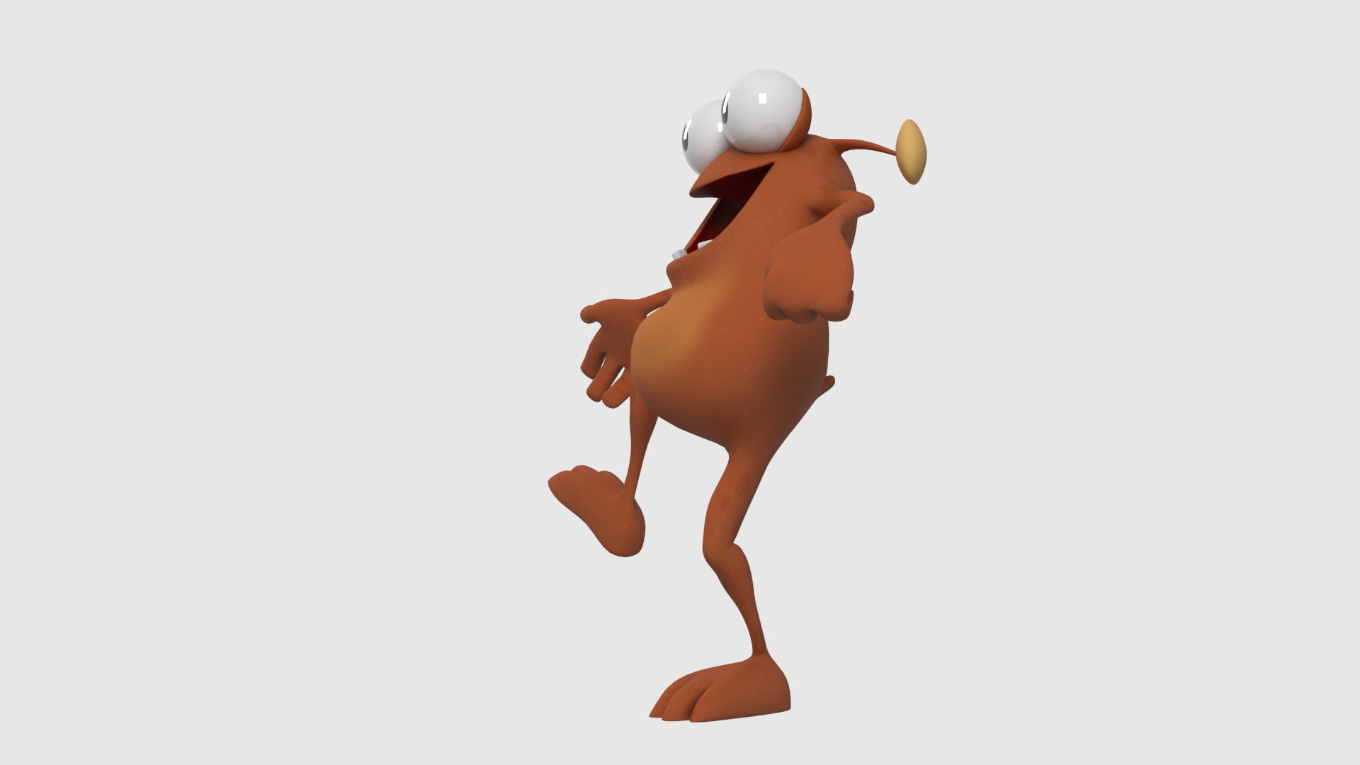 Monster Cartoon Character Rig 3D Model - TurboSquid 1488020