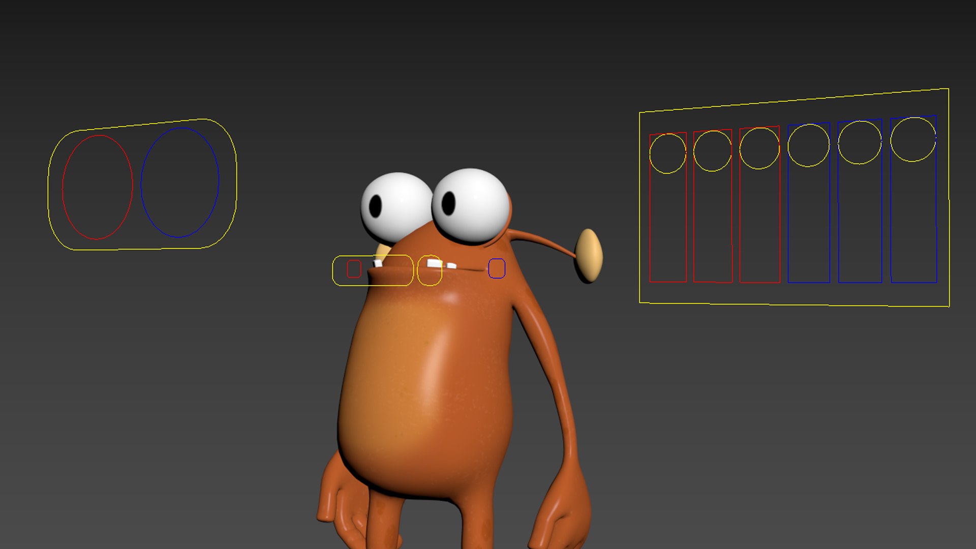 Monster Cartoon Character Rig 3D Model - TurboSquid 1488020