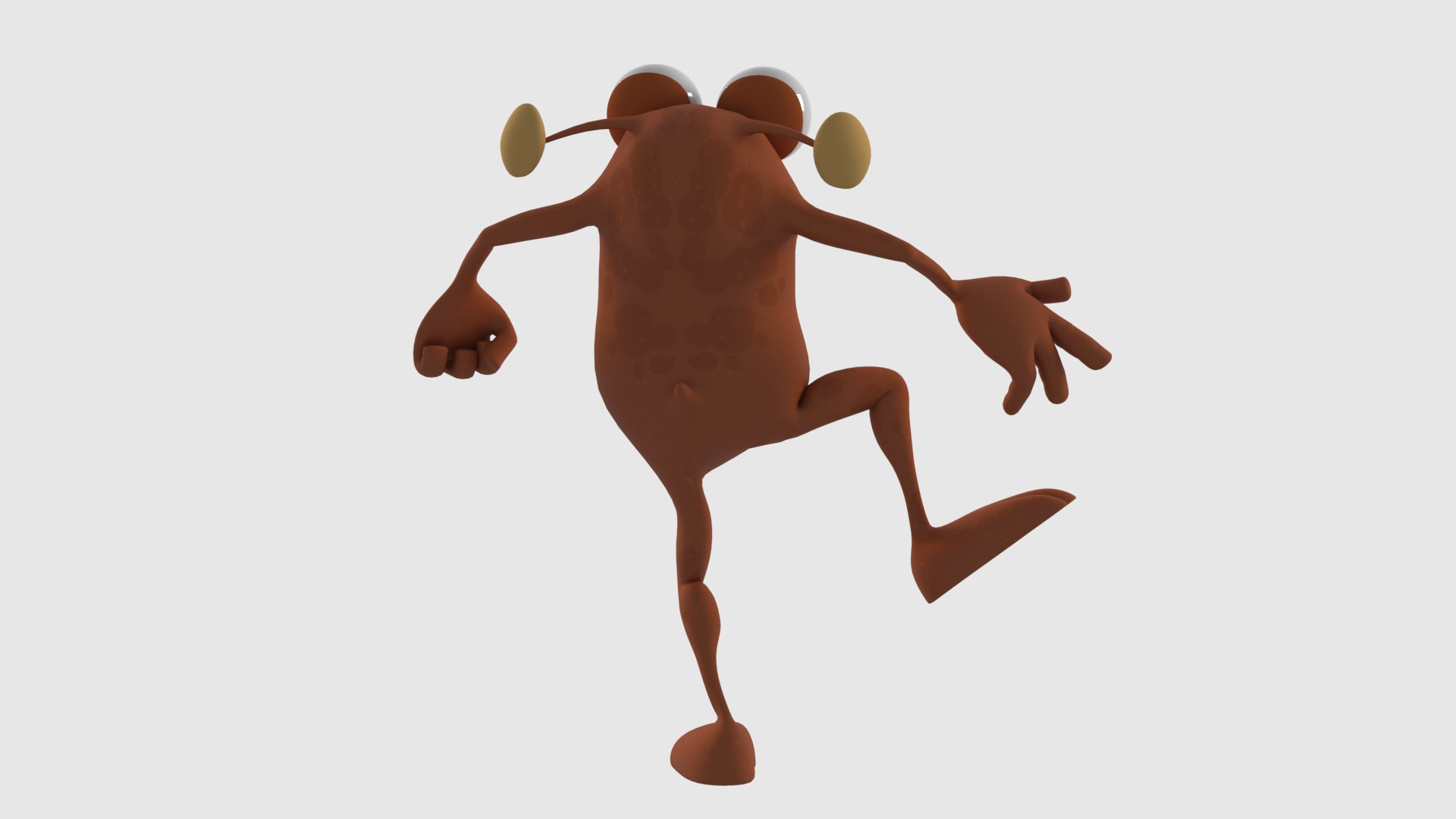 Monster Cartoon Character Rig 3D Model - TurboSquid 1488020