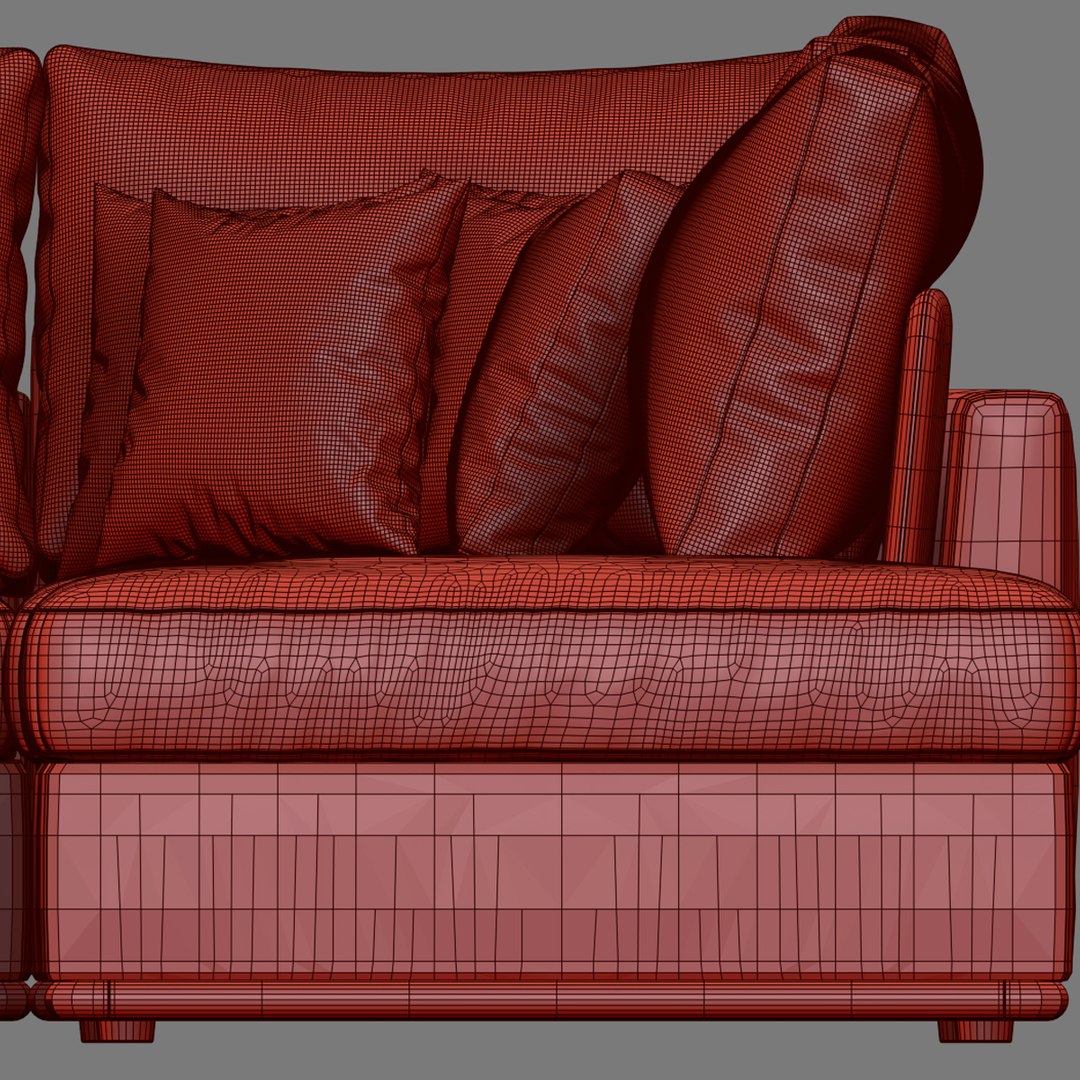 Giulio marelli oliver sofa 3D - TurboSquid 1510805