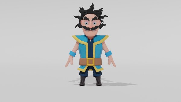 electro-Wizard 3D 모델 - TurboSquid 1989687