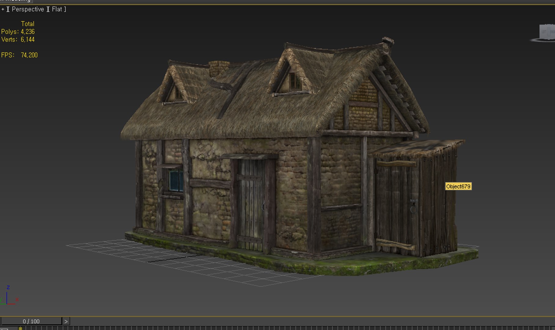 3D Middle Age House - TurboSquid 1541061