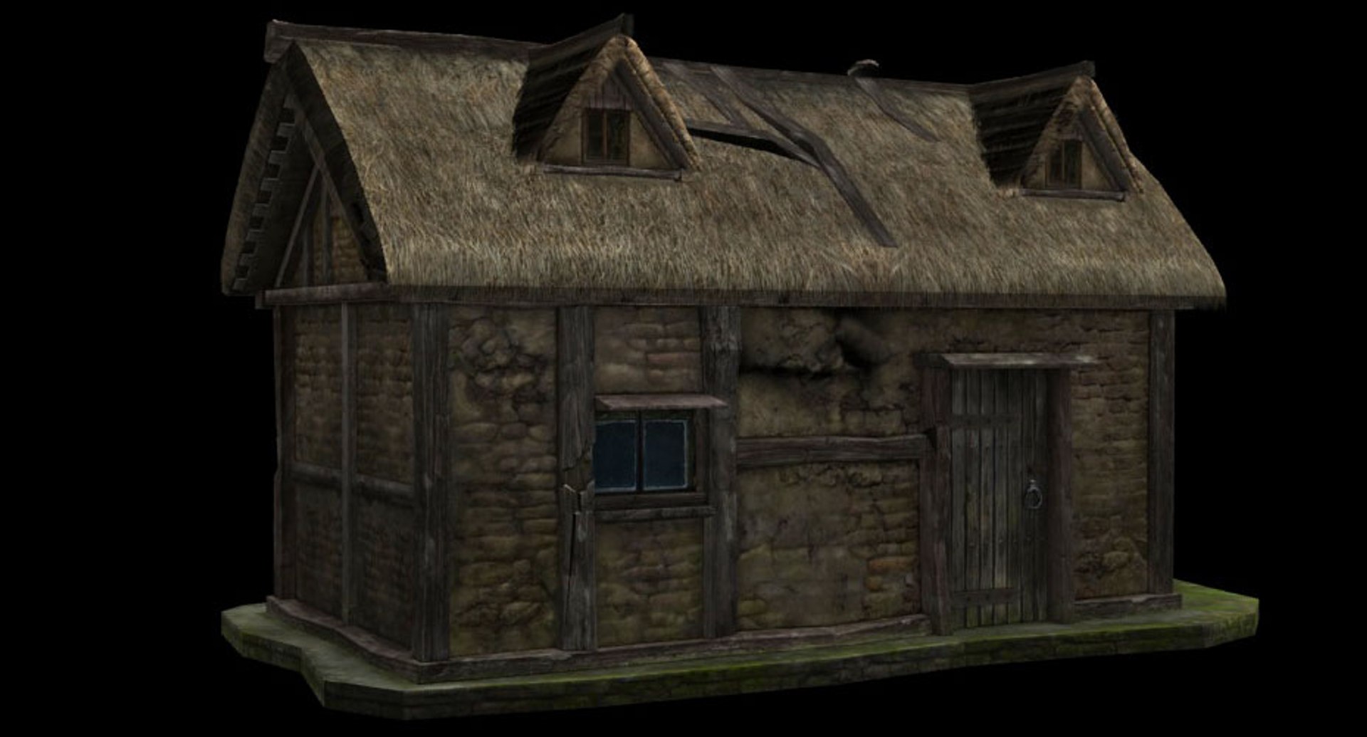 3D Middle Age House - TurboSquid 1541061
