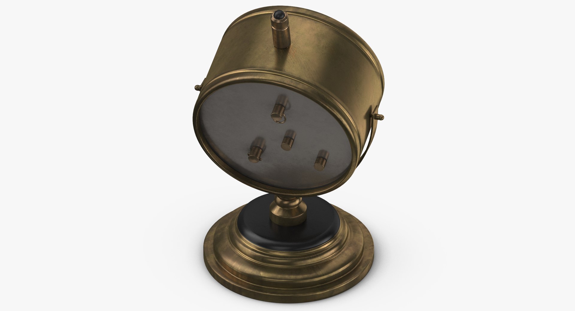 Desk Clock 3D Model - TurboSquid 1290017