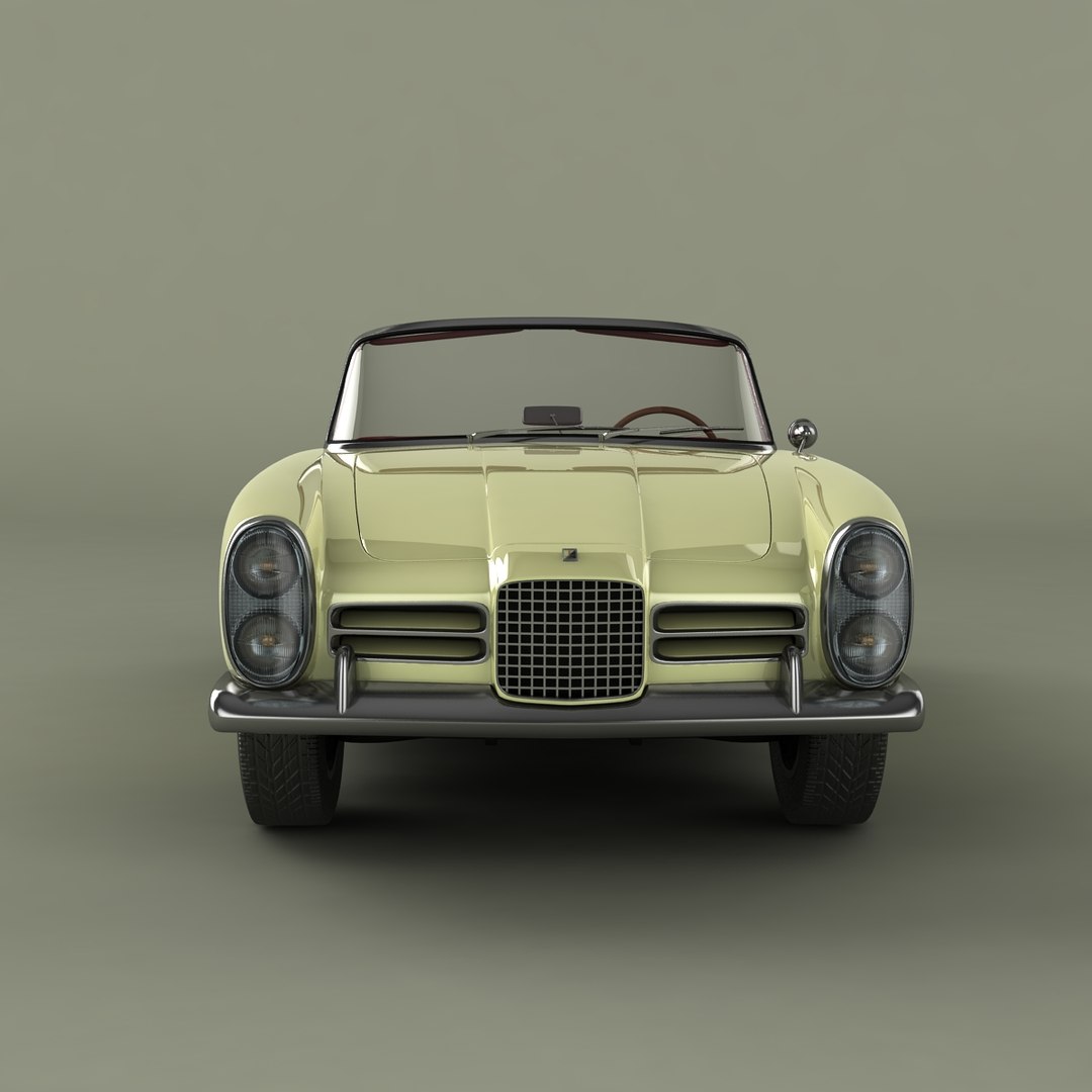 3d Model Facel Vega Iii Convertible