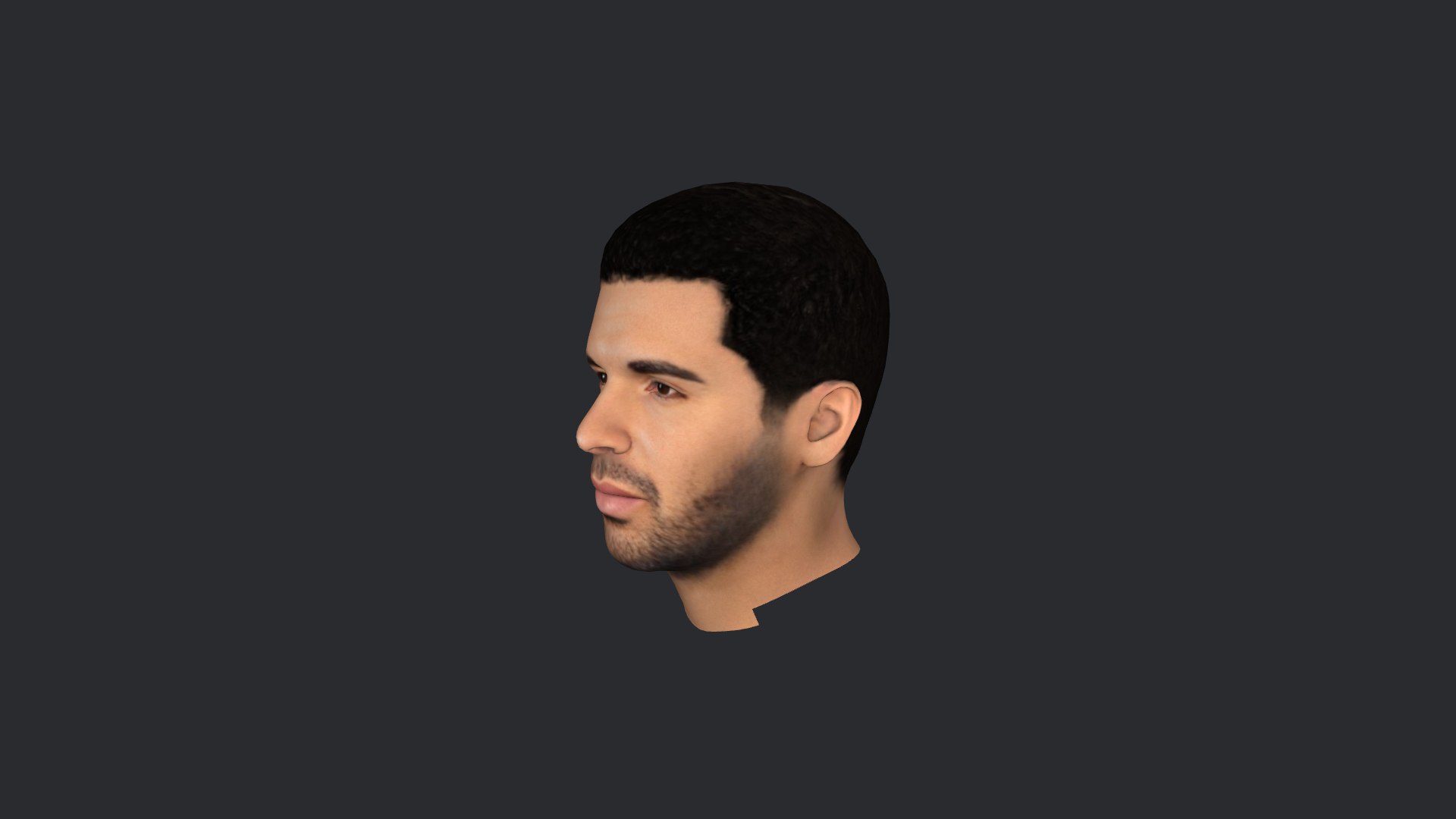 Drake Hyper Realistic Full Body Fully Rigged 3D Character model ...