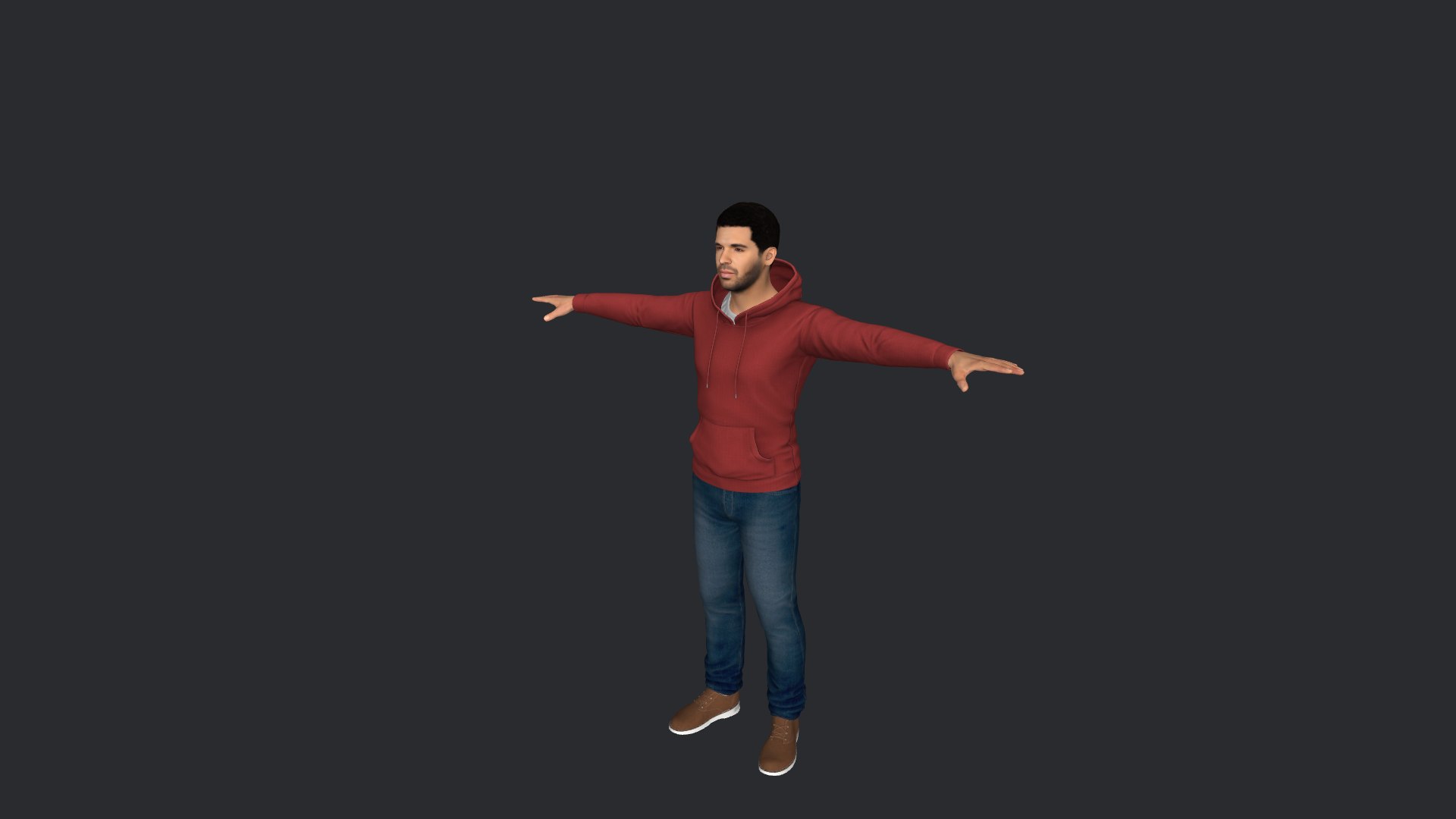 Drake Hyper Realistic Full Body Fully Rigged Character model ...