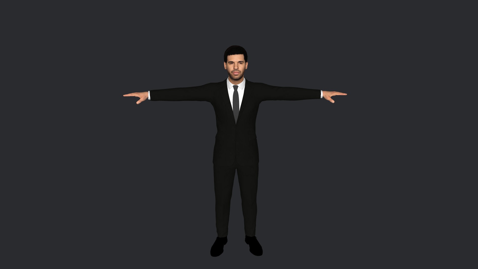 Drake Hyper Realistic Full Body Fully Rigged Character model ...