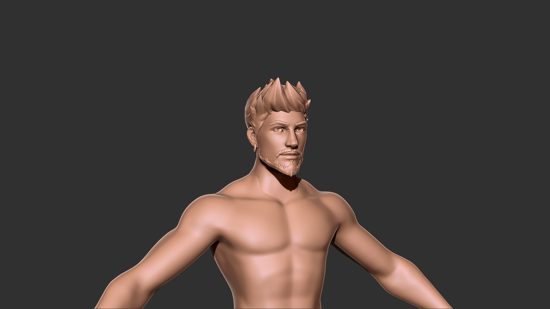 Cartoon Male Body 3D Model - TurboSquid 1964047