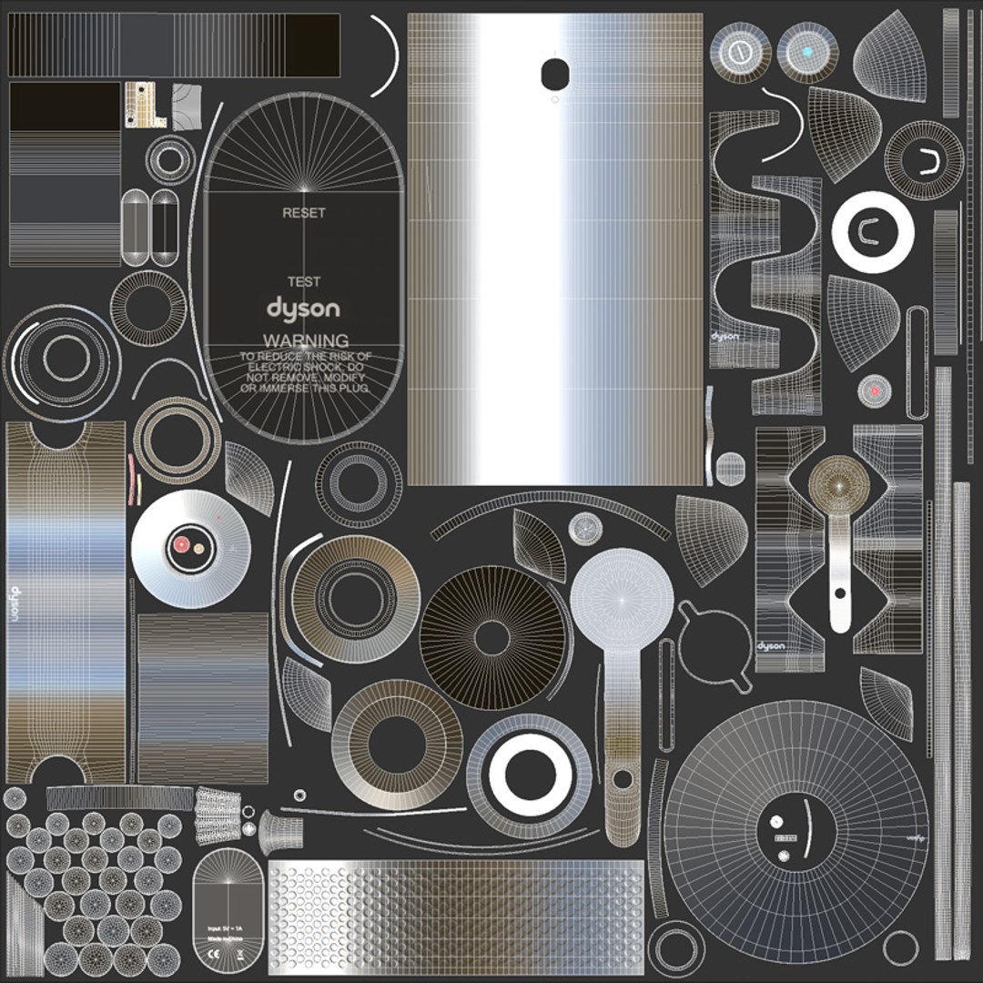 3D Dyson Supersonic HD12 - TurboSquid 2176478