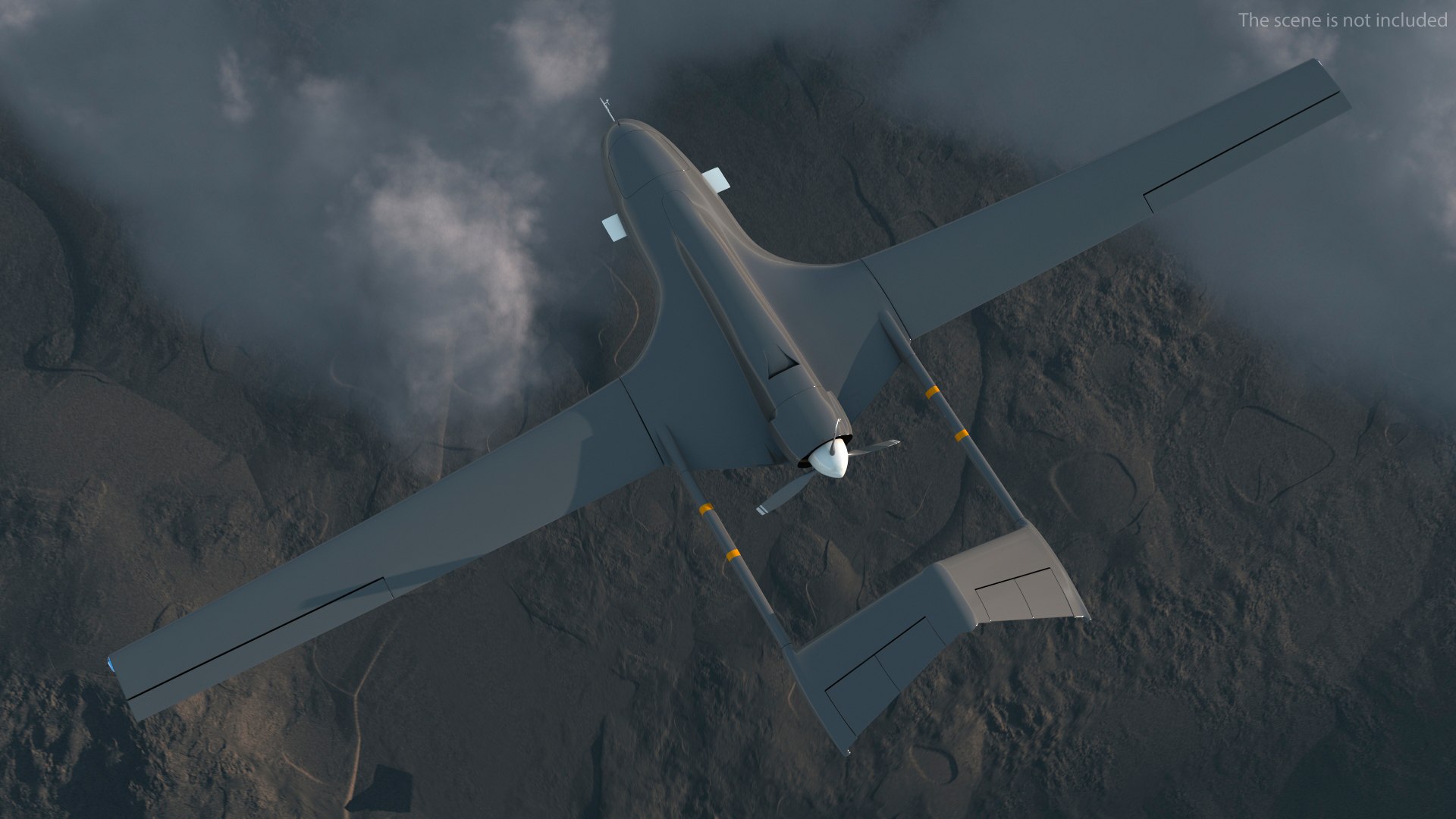 3D Unmanned Combat Aerial Vehicle model - TurboSquid 1802005