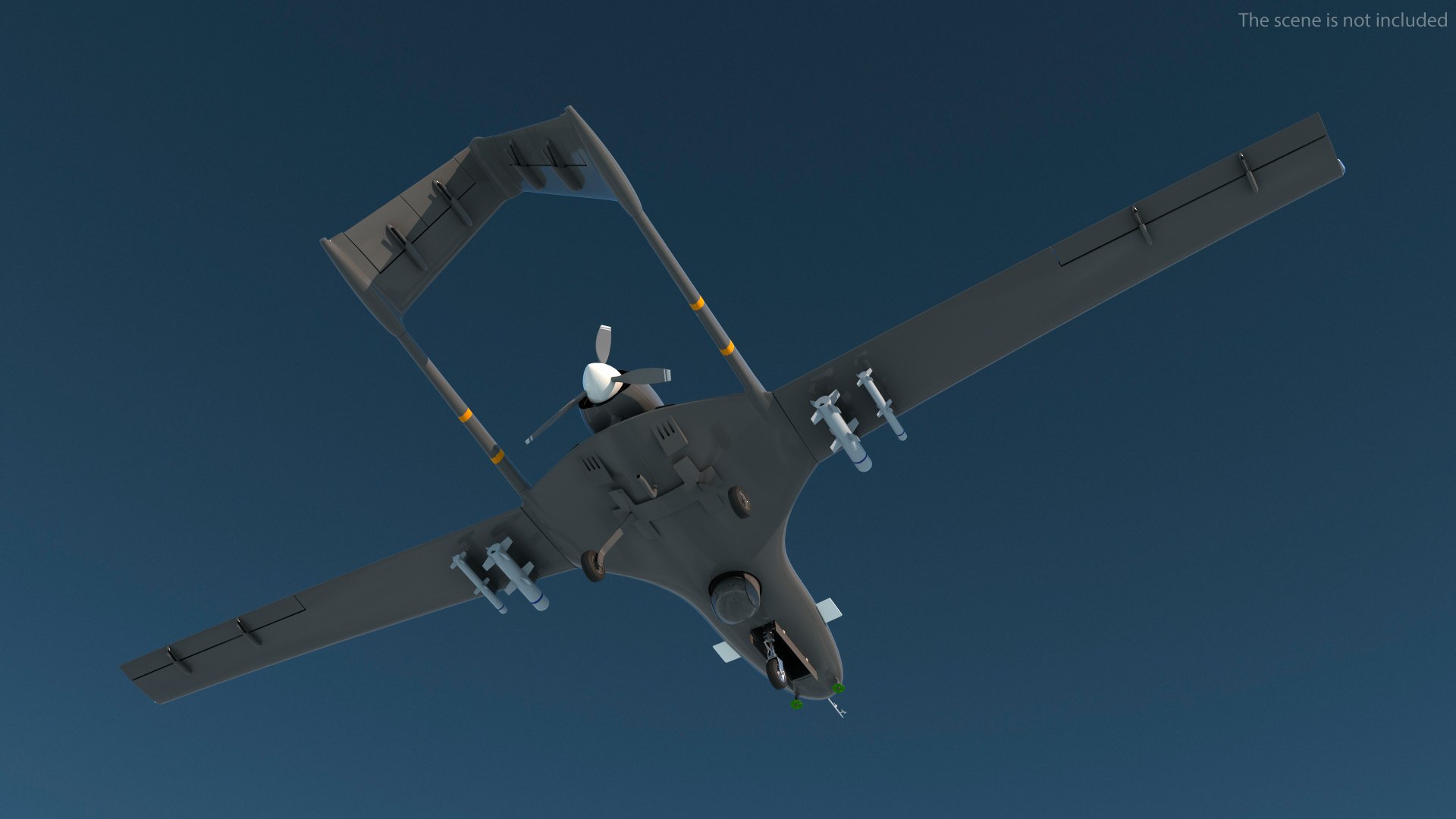 3D Unmanned Combat Aerial Vehicle model - TurboSquid 1802005