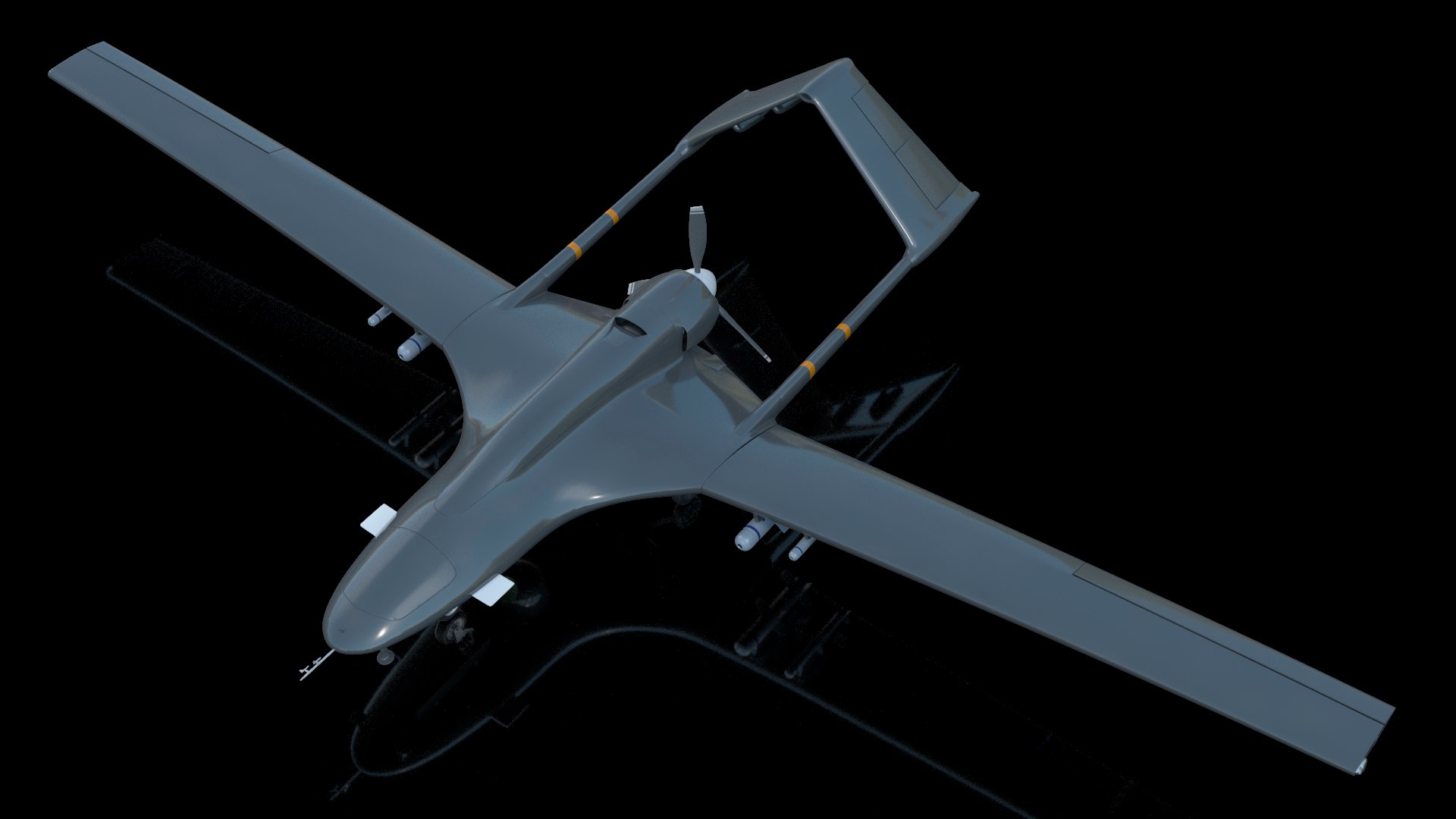 3D Unmanned Combat Aerial Vehicle model - TurboSquid 1802005