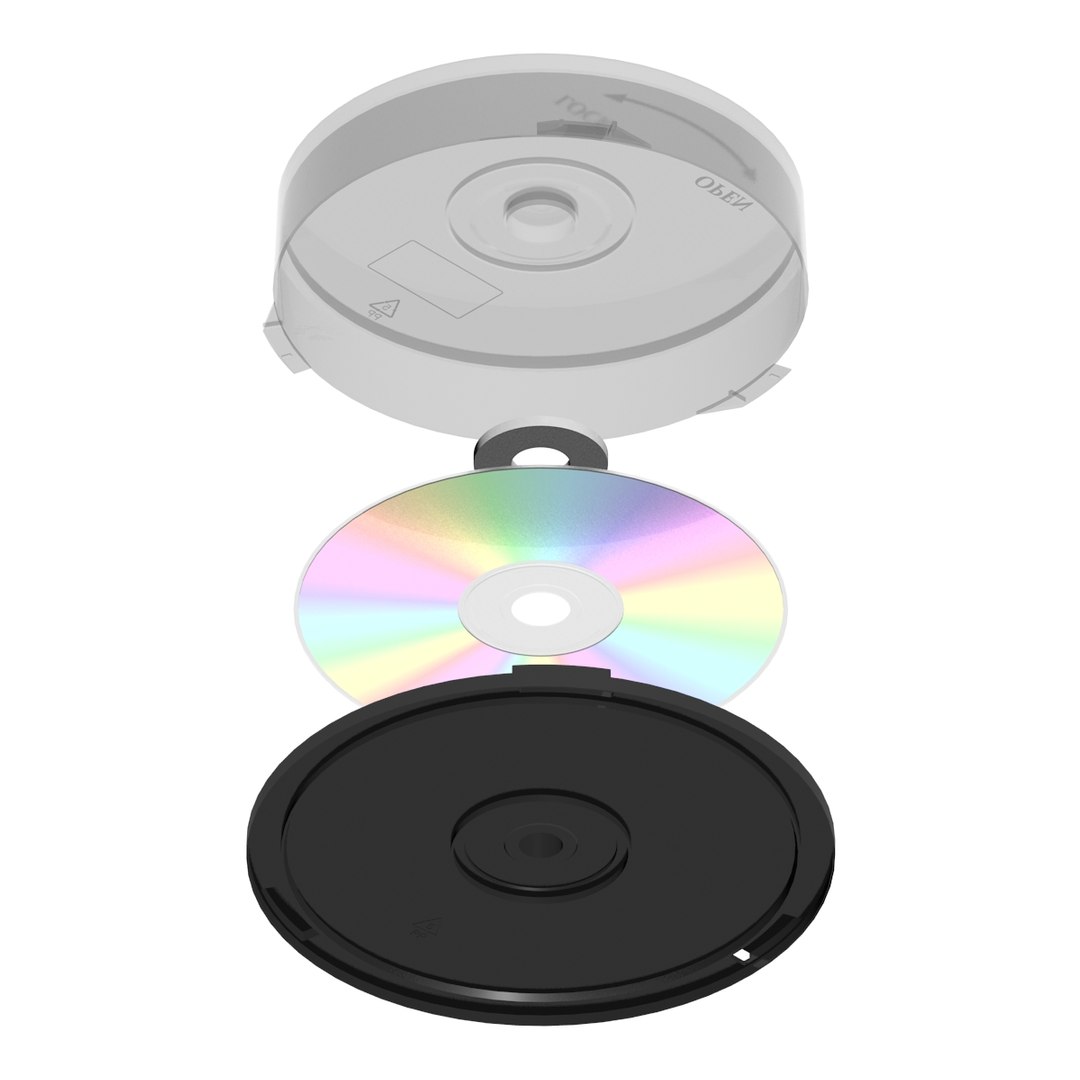 3d Model Case Discs