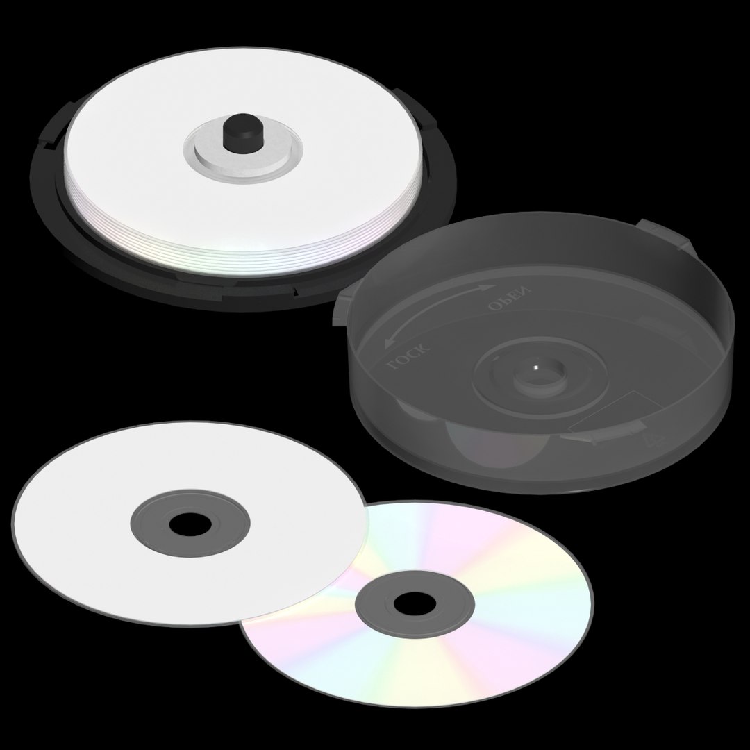 3d Model Case Discs