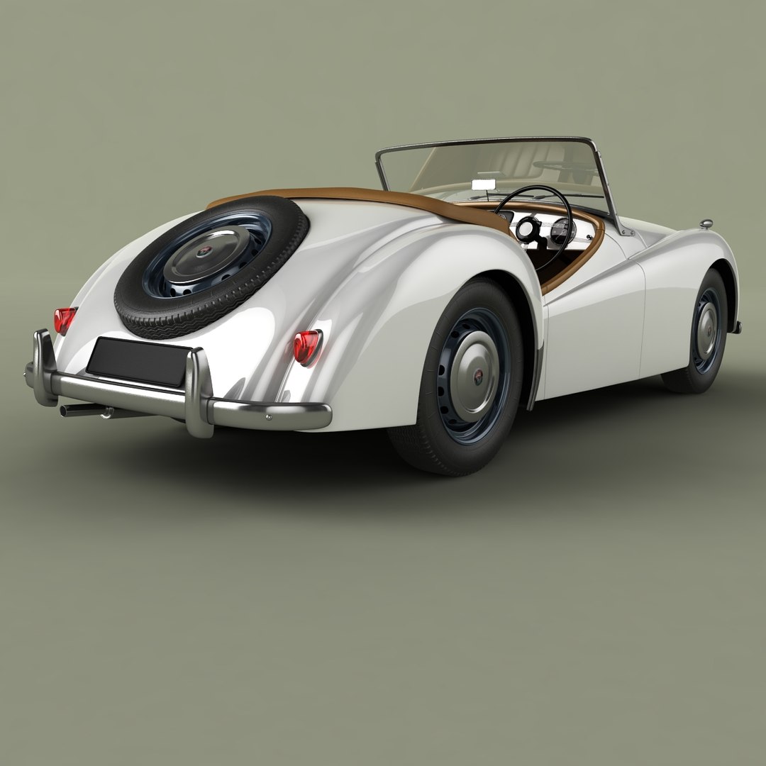 Triumph Tr1 Prototype 3d Model