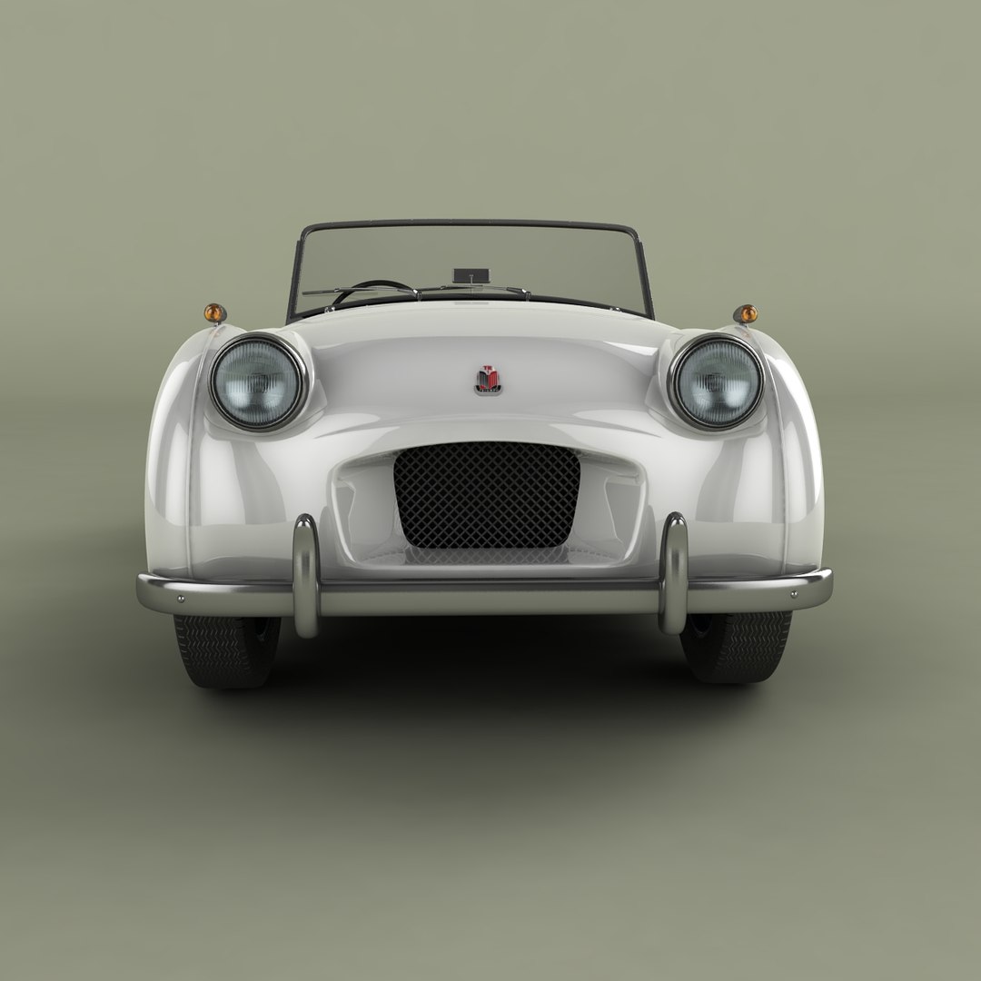 Triumph Tr1 Prototype 3d Model