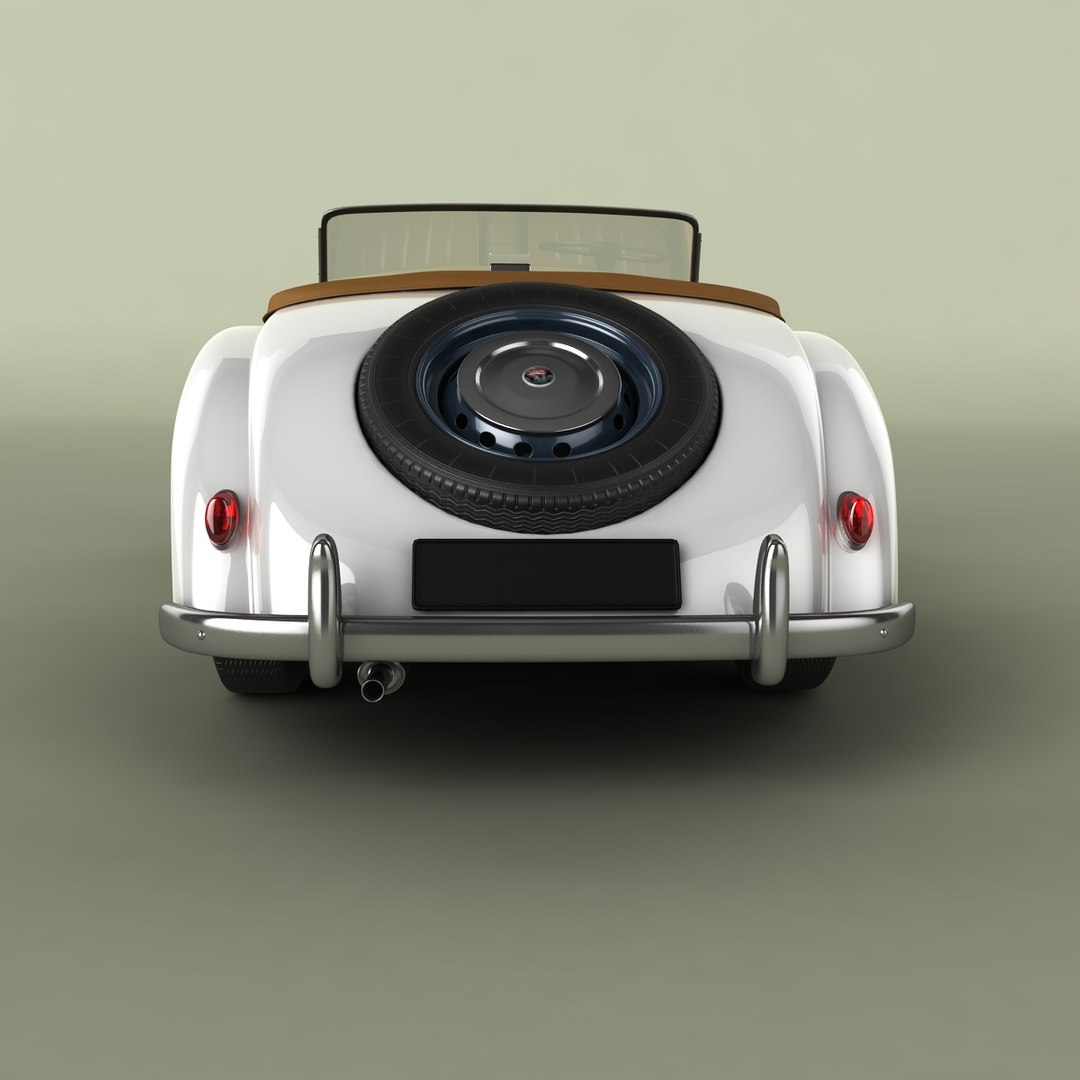 Triumph Tr1 Prototype 3d Model