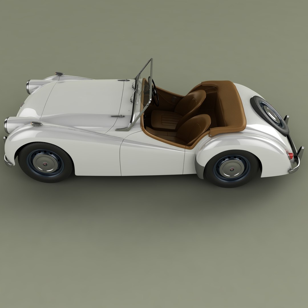 Triumph Tr1 Prototype 3d Model