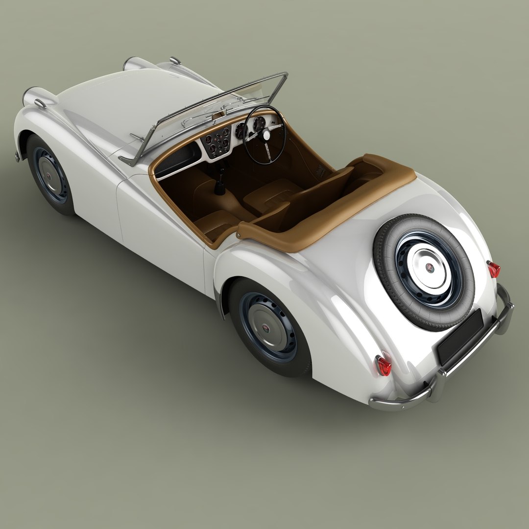 Triumph Tr1 Prototype 3d Model