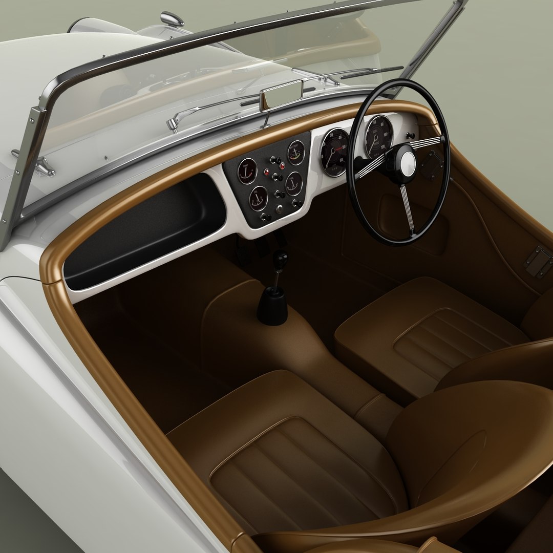 Triumph Tr1 Prototype 3d Model