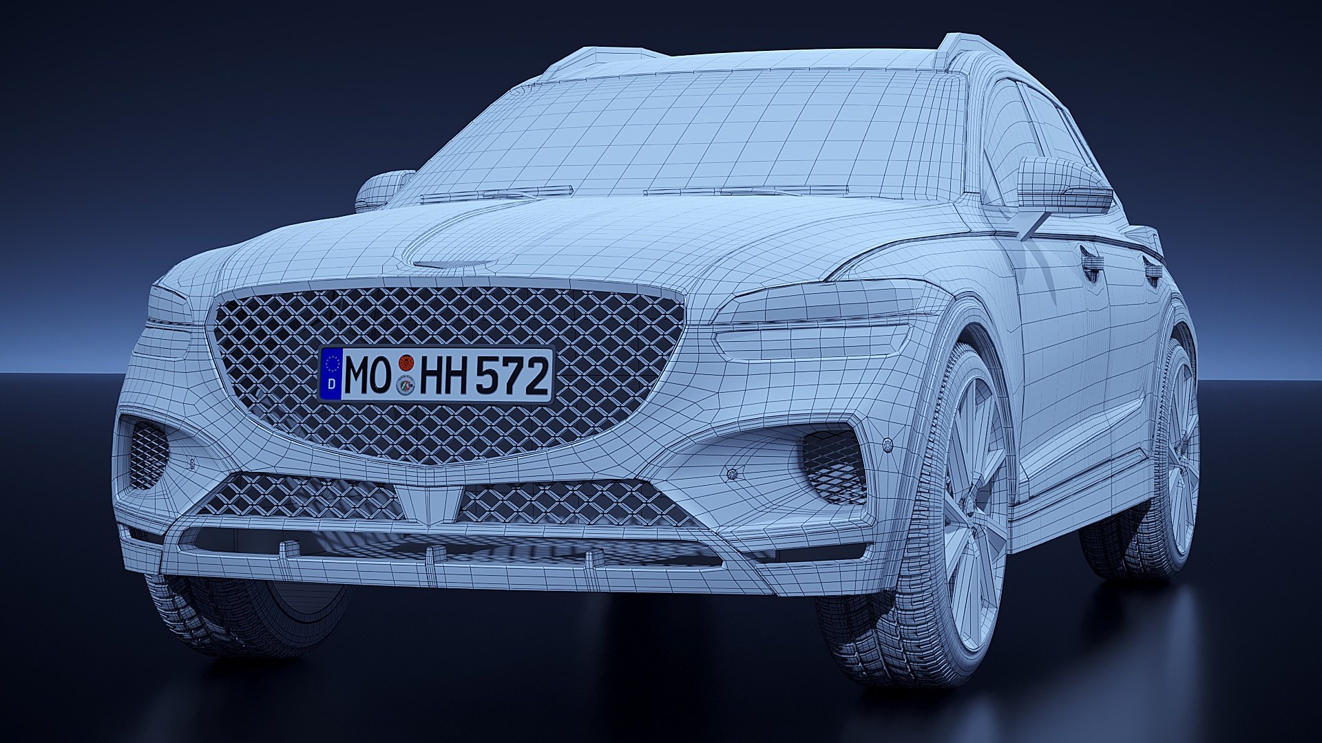 3D Model Genesis GV70 2022 - TurboSquid 2484711