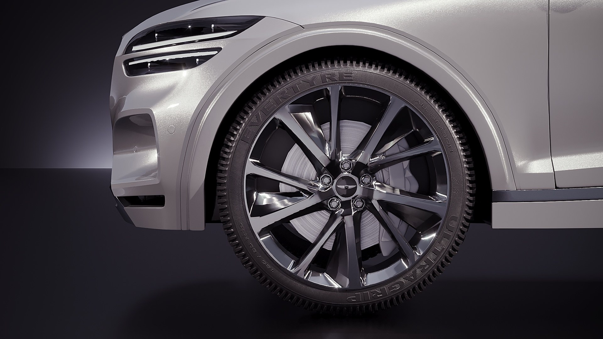 3D Model Genesis GV70 2022 - TurboSquid 2484711