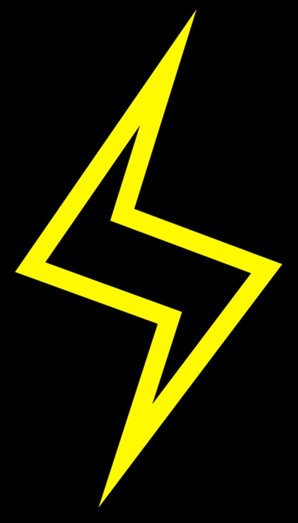 Free Lightning Bolt 3d Model