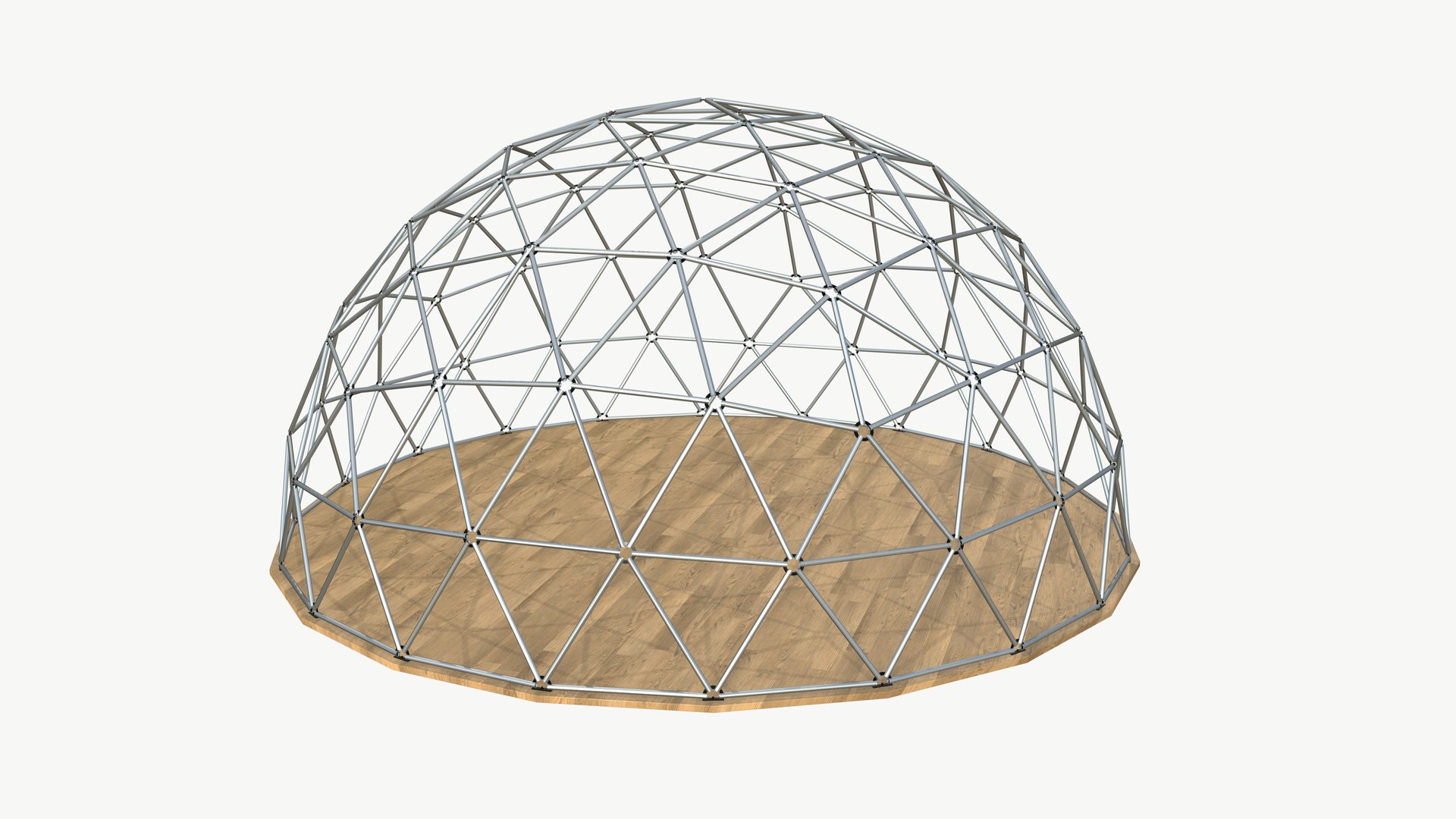 Geodesic Dome 8M Model - TurboSquid 2103991