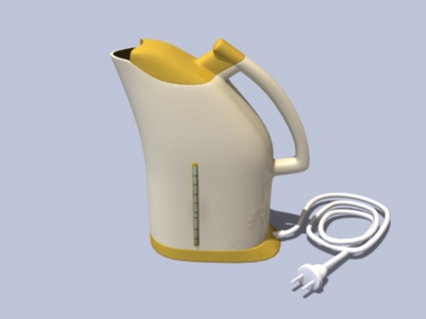 electric jar 3d model