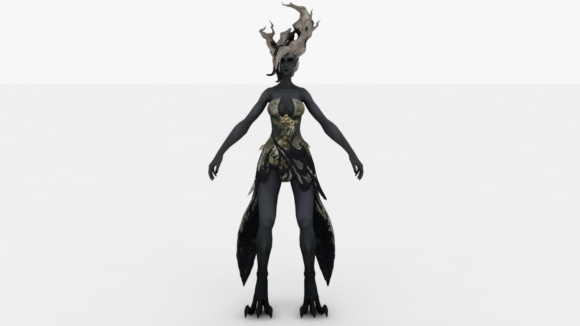 3D Dryad Model - TurboSquid 2364768