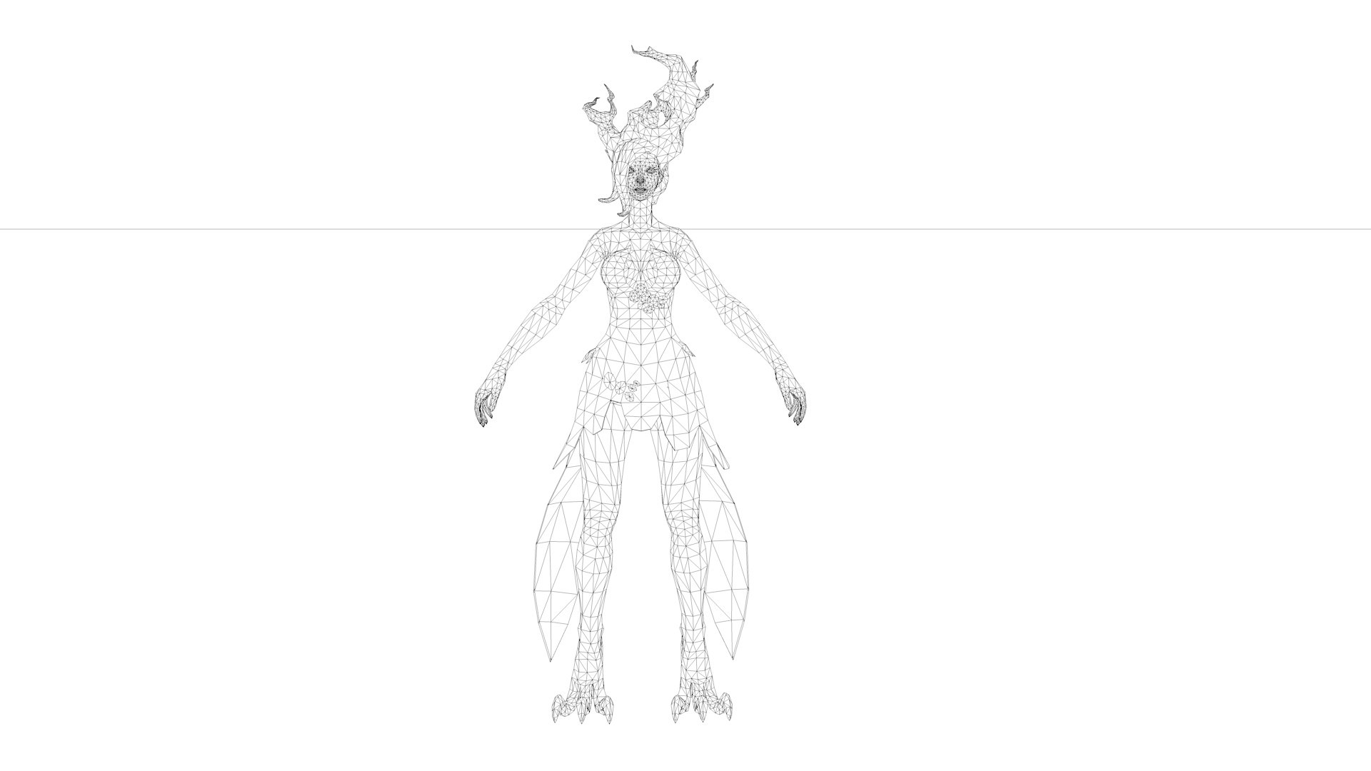 3D Dryad Model - TurboSquid 2364768