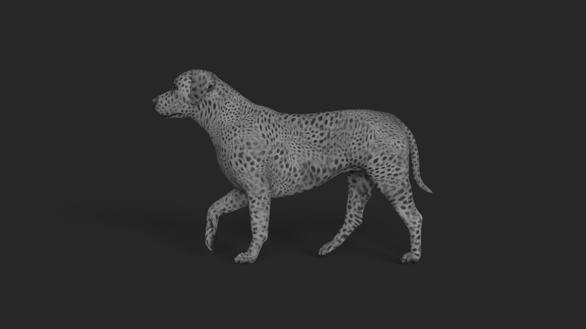 LAB-028 Dog Walking 3D Model - TurboSquid 1914672