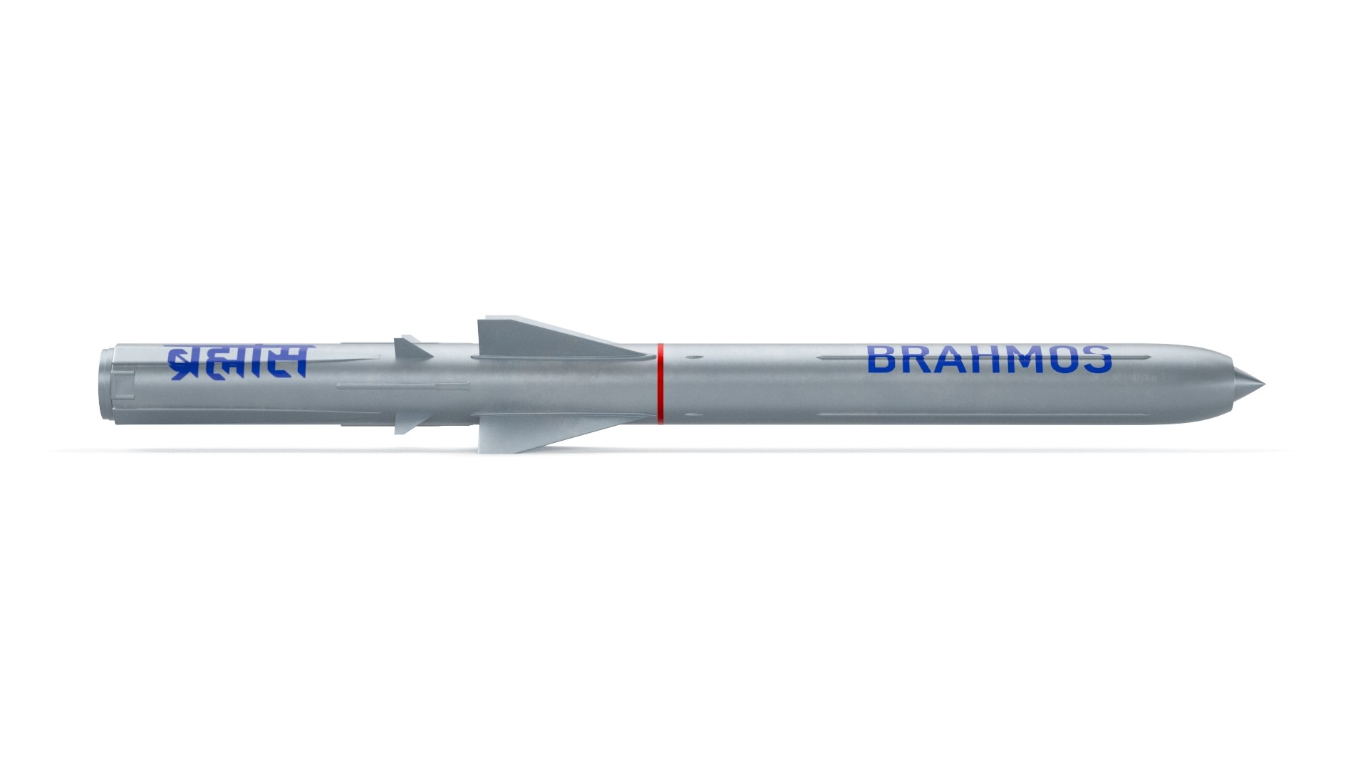 BrahMos Cruise Missile 3D Model - TurboSquid 2275332