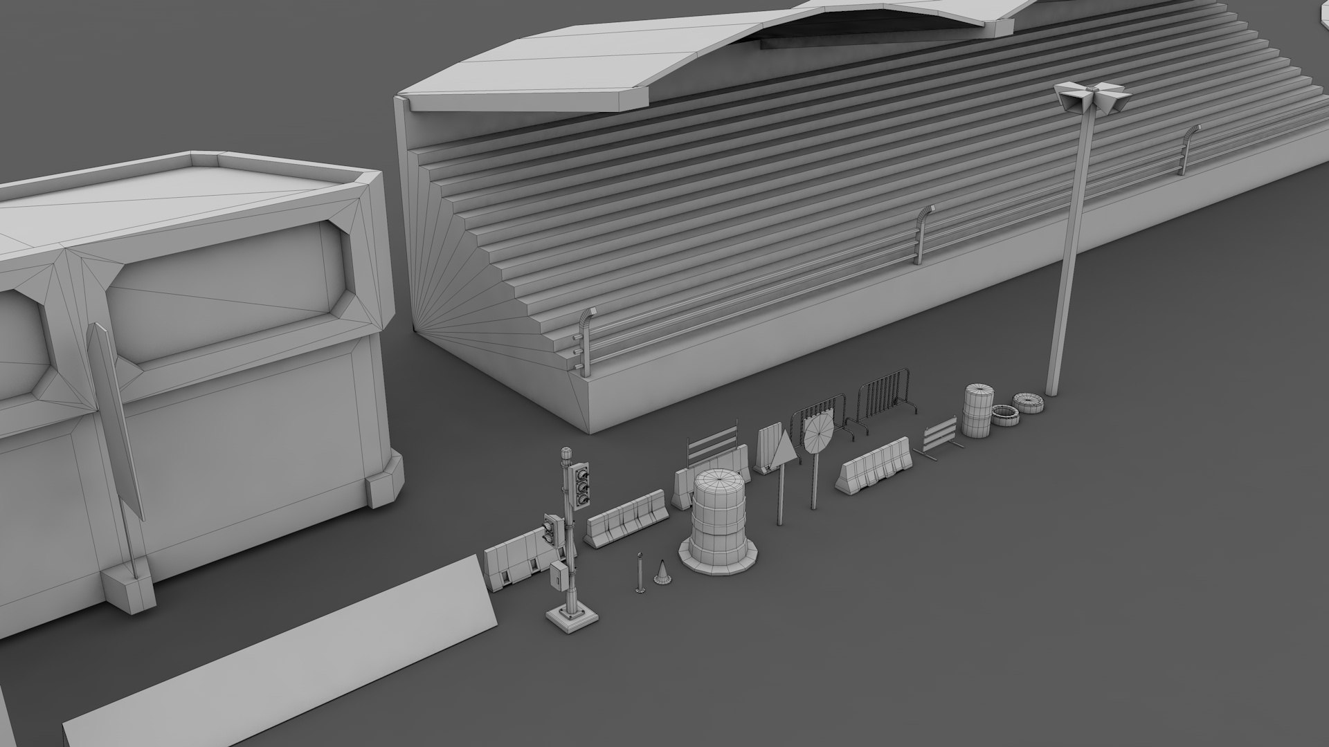 3D RaceTrack Package Model - TurboSquid 1987436