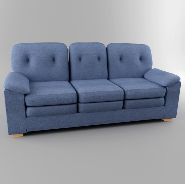 sofa digital 3d obj