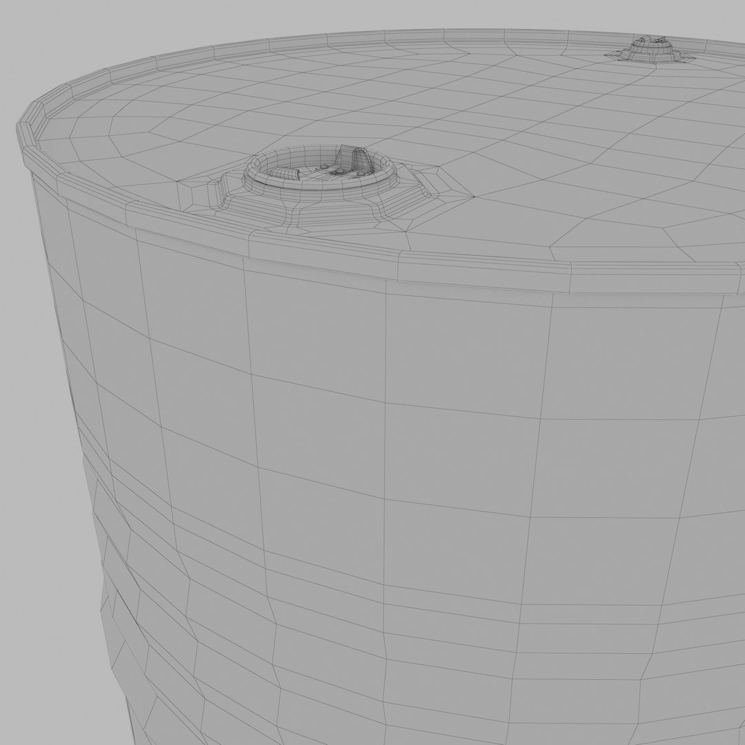 3D Oil Barrel Model - TurboSquid 1328590