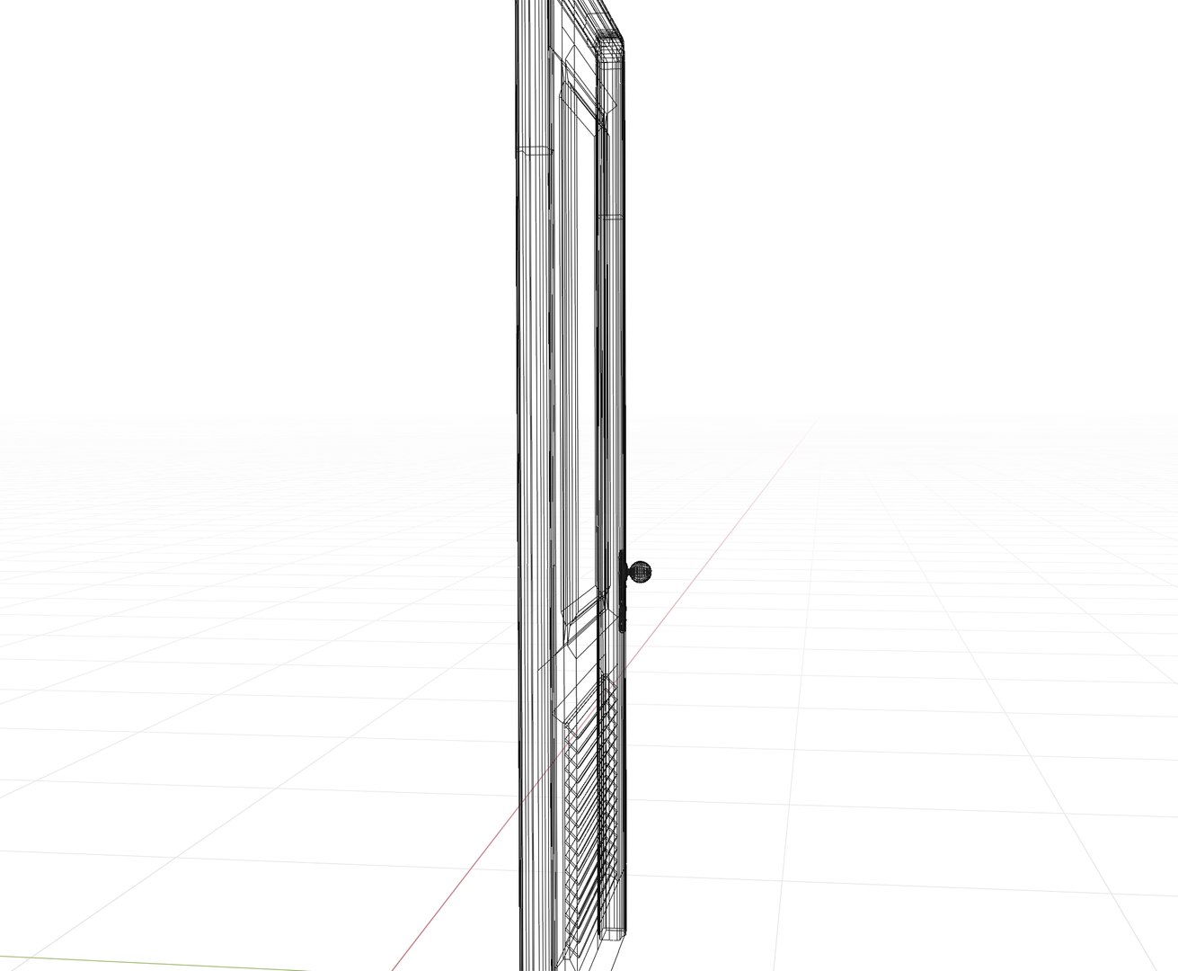 Wood Door 3D Model - TurboSquid 1521976