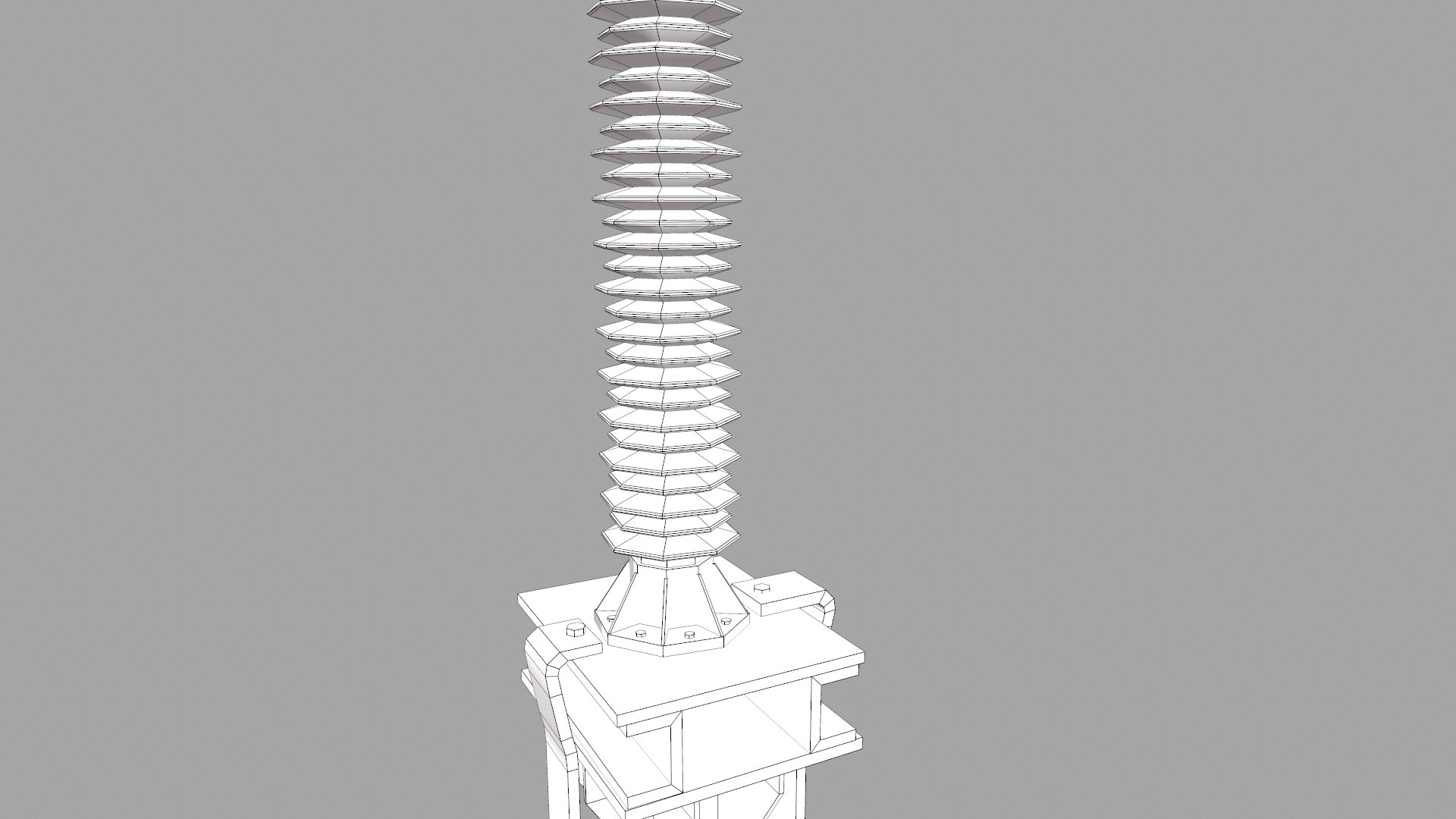 BPI Pole Transformer 3D Model - TurboSquid 2303551