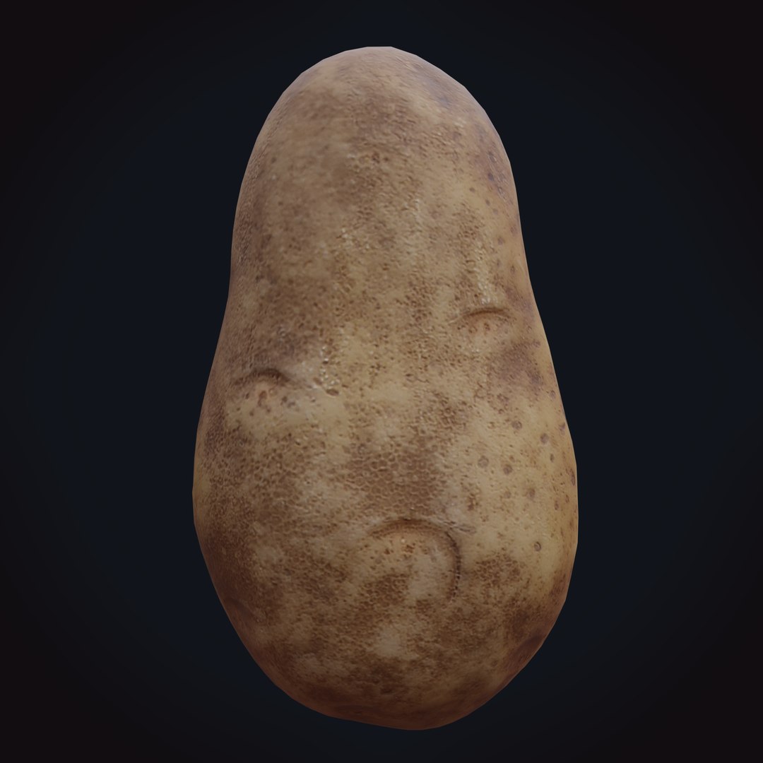 3D Potato 2 - TurboSquid 1366280
