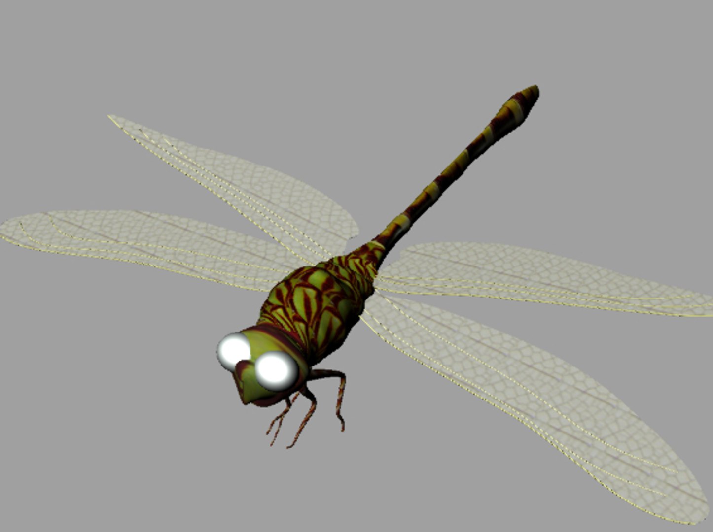 Free Dragonfly 3d Model