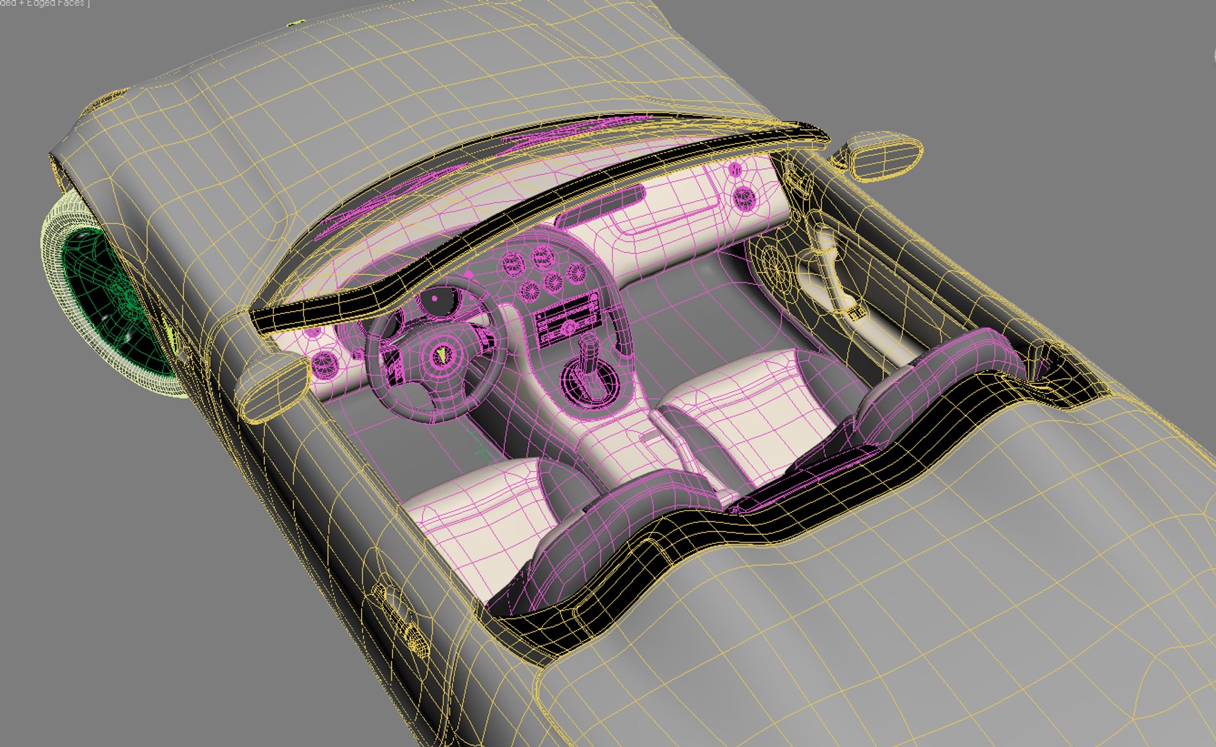 Pontiac Solstice 3d Model