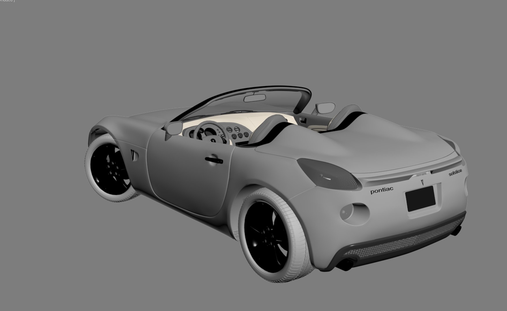 Pontiac Solstice 3d Model