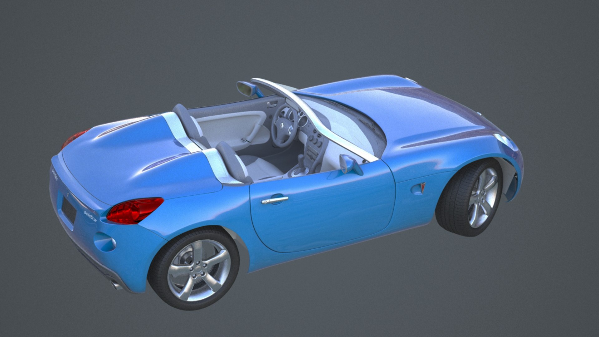 Pontiac Solstice 3d Model