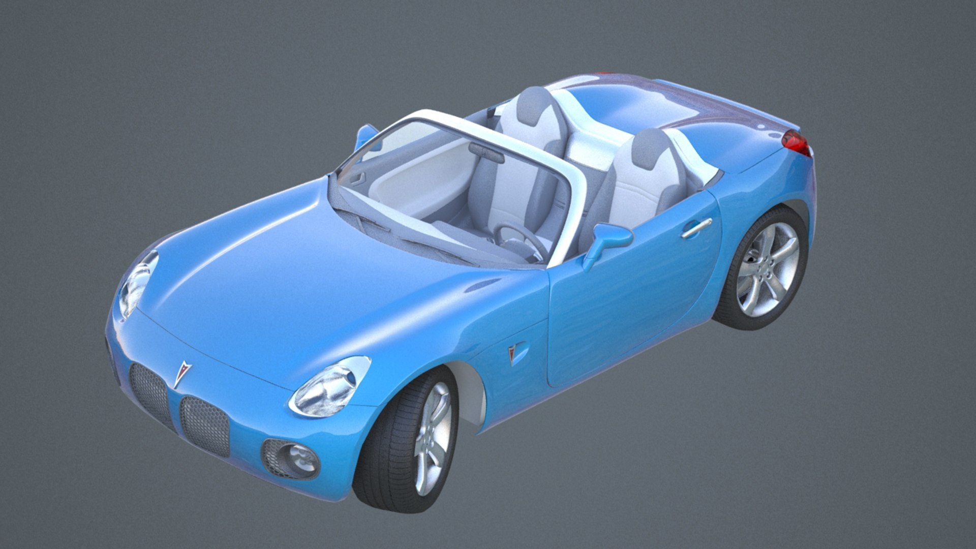 Pontiac Solstice 3d Model