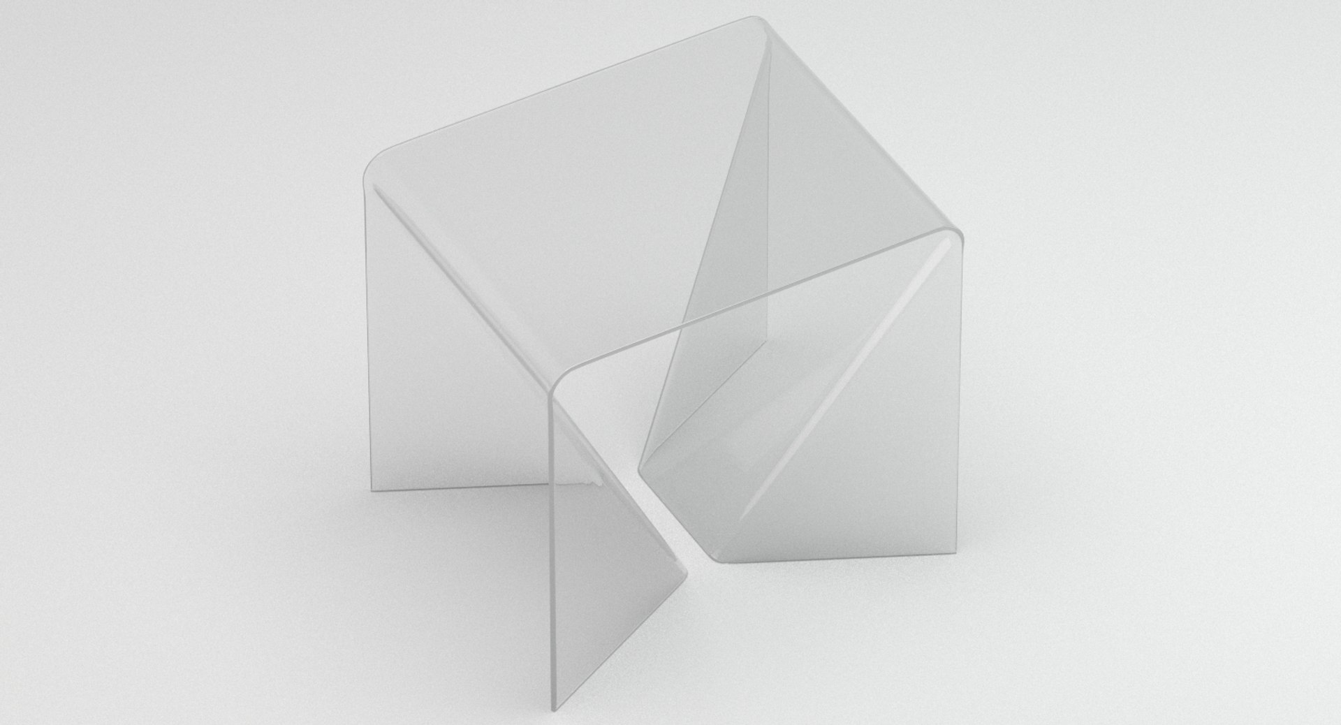 Neal origami table 3D model - TurboSquid 1501406