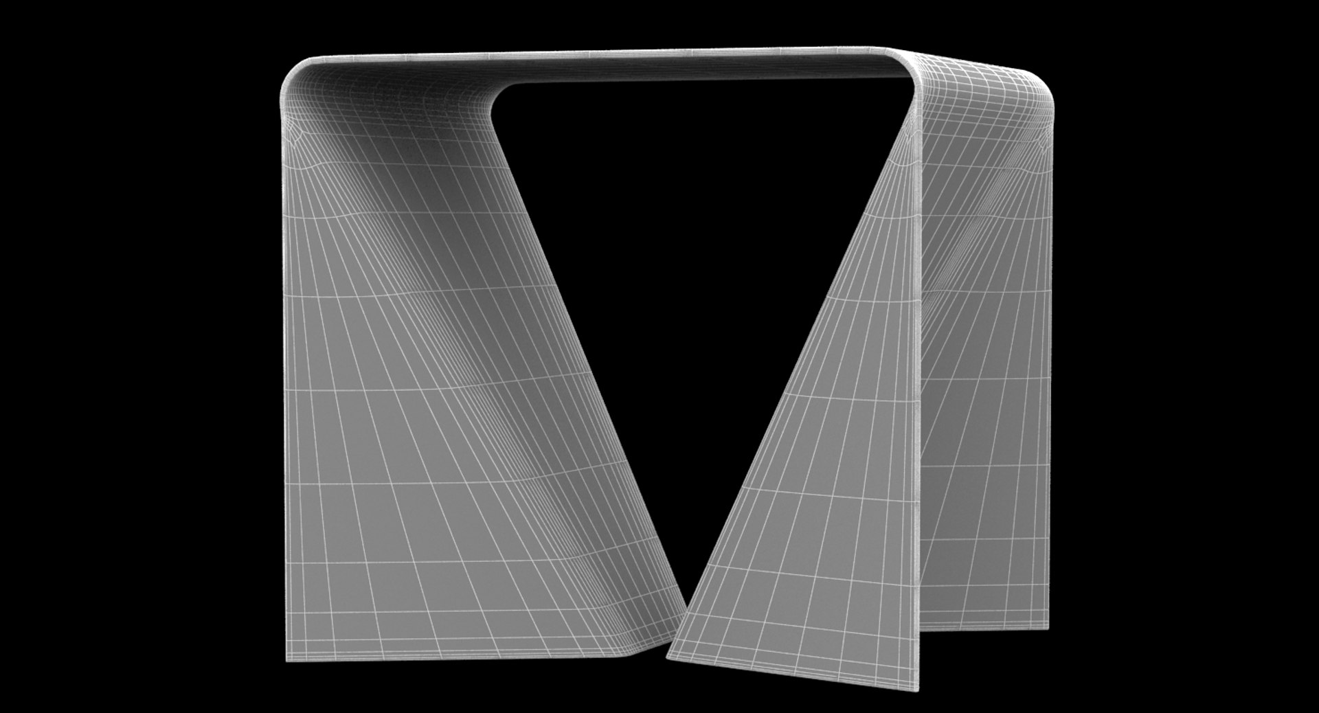 Neal origami table 3D model - TurboSquid 1501406