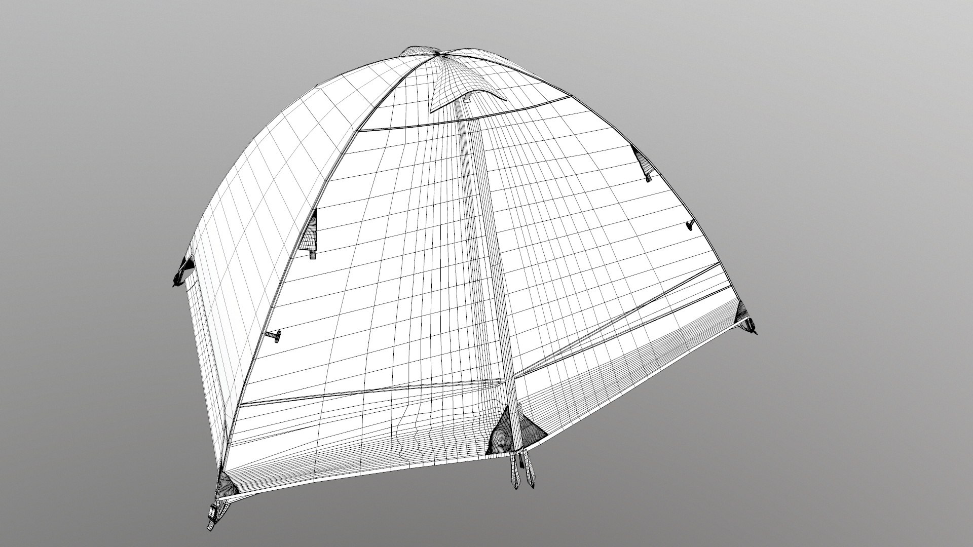 Hotbox Dome Tent 3D - TurboSquid 2014238