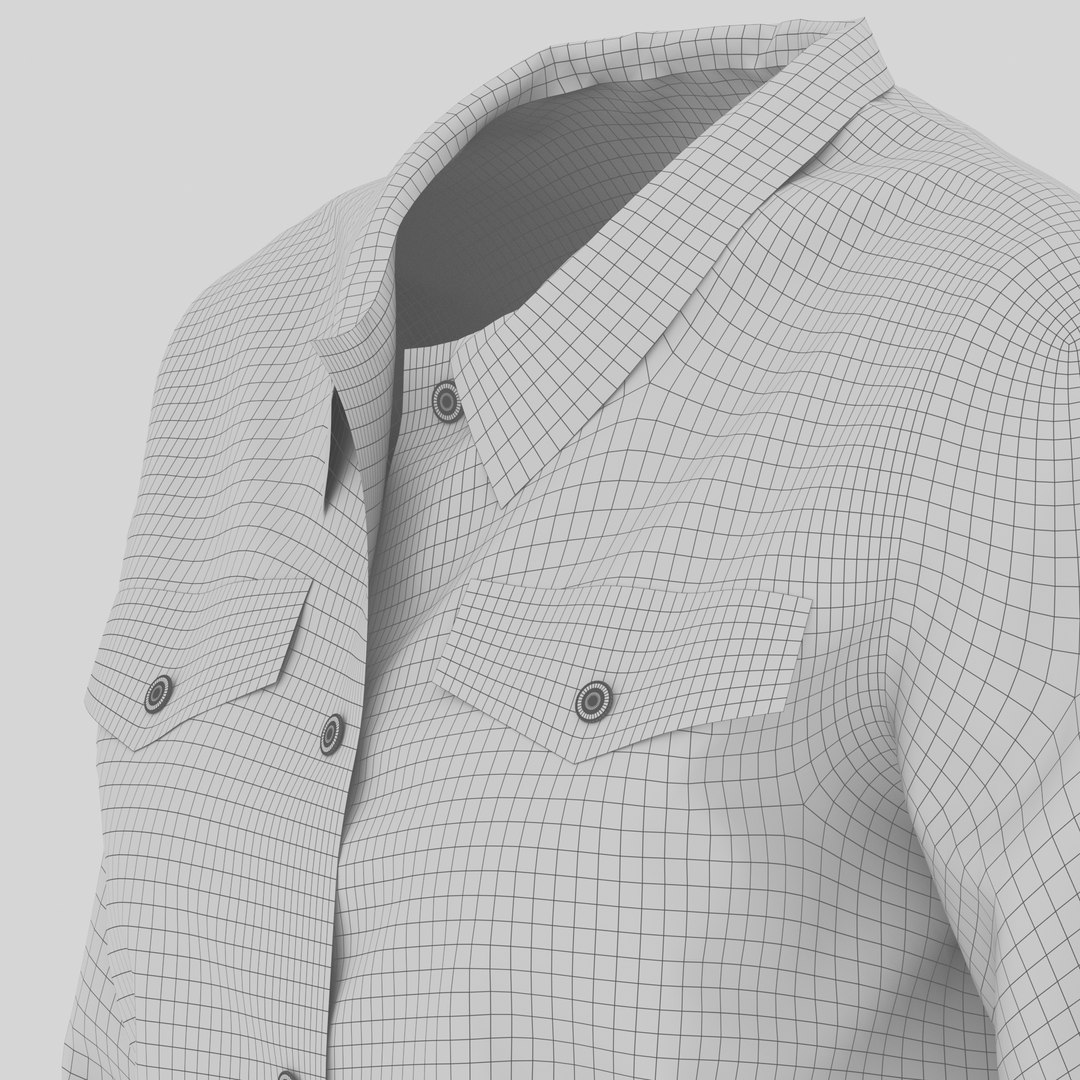 Light Blue Denim Jacket 16 k textures 3D model - TurboSquid 2170882