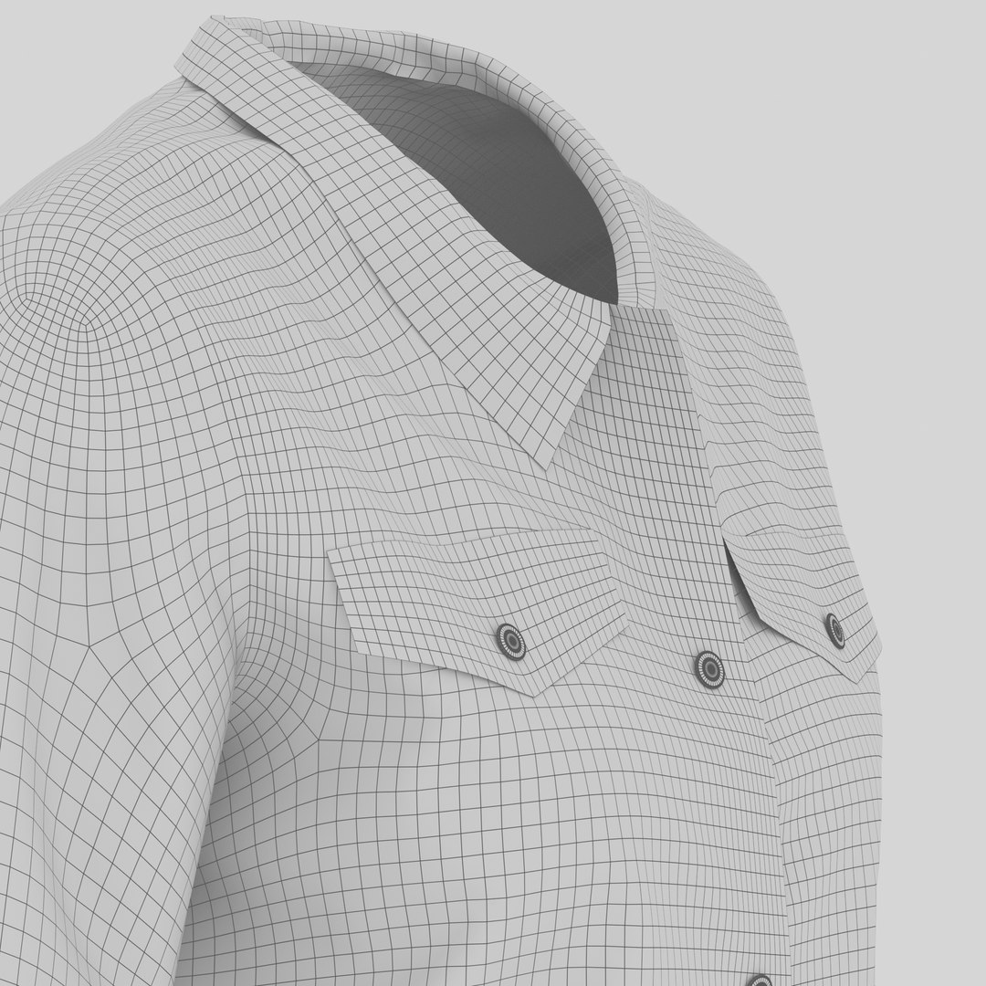 Light Blue Denim Jacket 16 K Textures 3D Model - TurboSquid 2170882